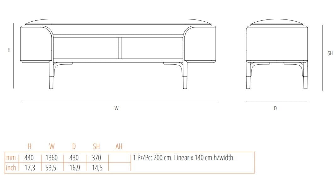 MOS | Bench By Wiener GTV Design design GamFratesi