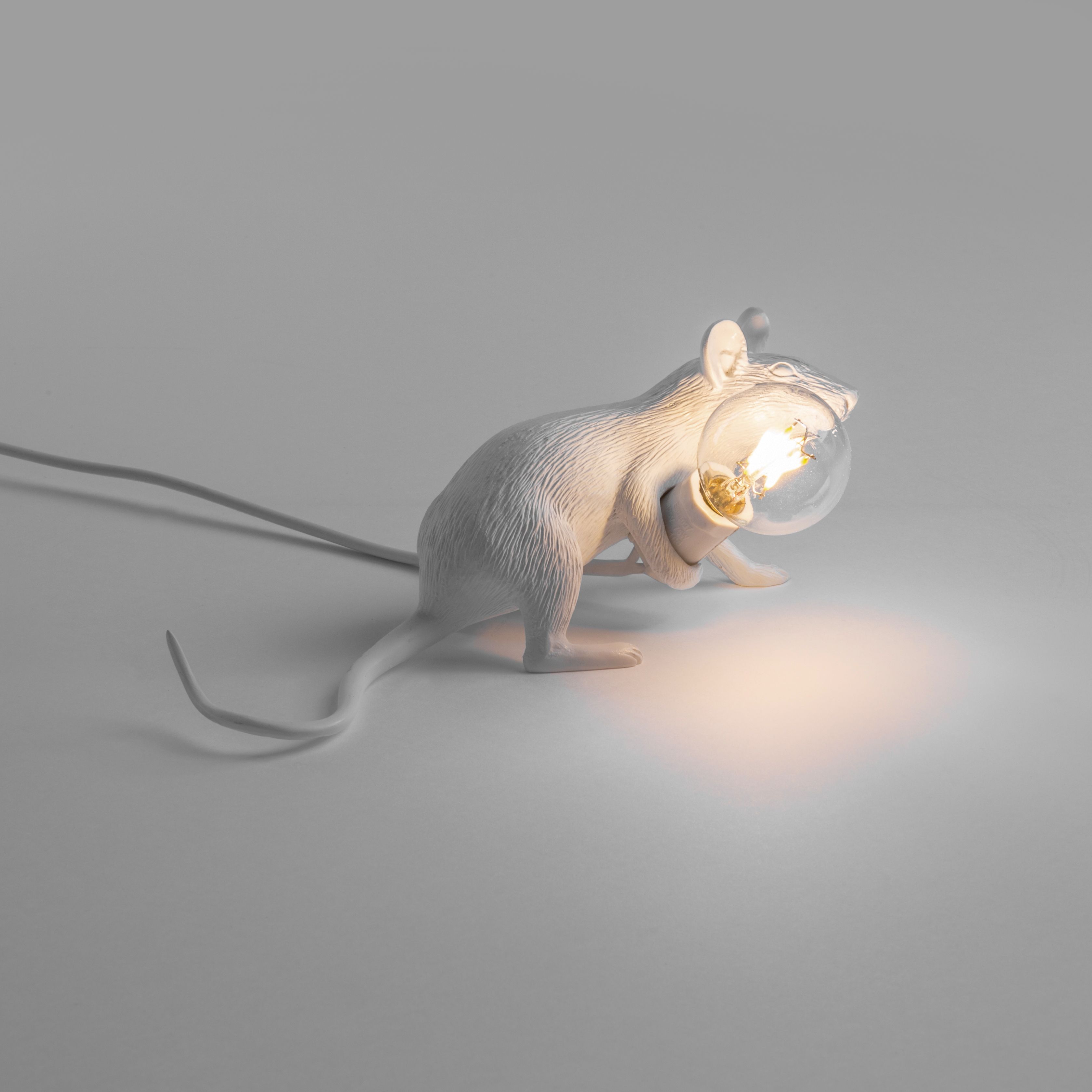 MOUSE LAMP LIE DOWN - LOP Lampada da tavolo By Seletti | design Marcantonio