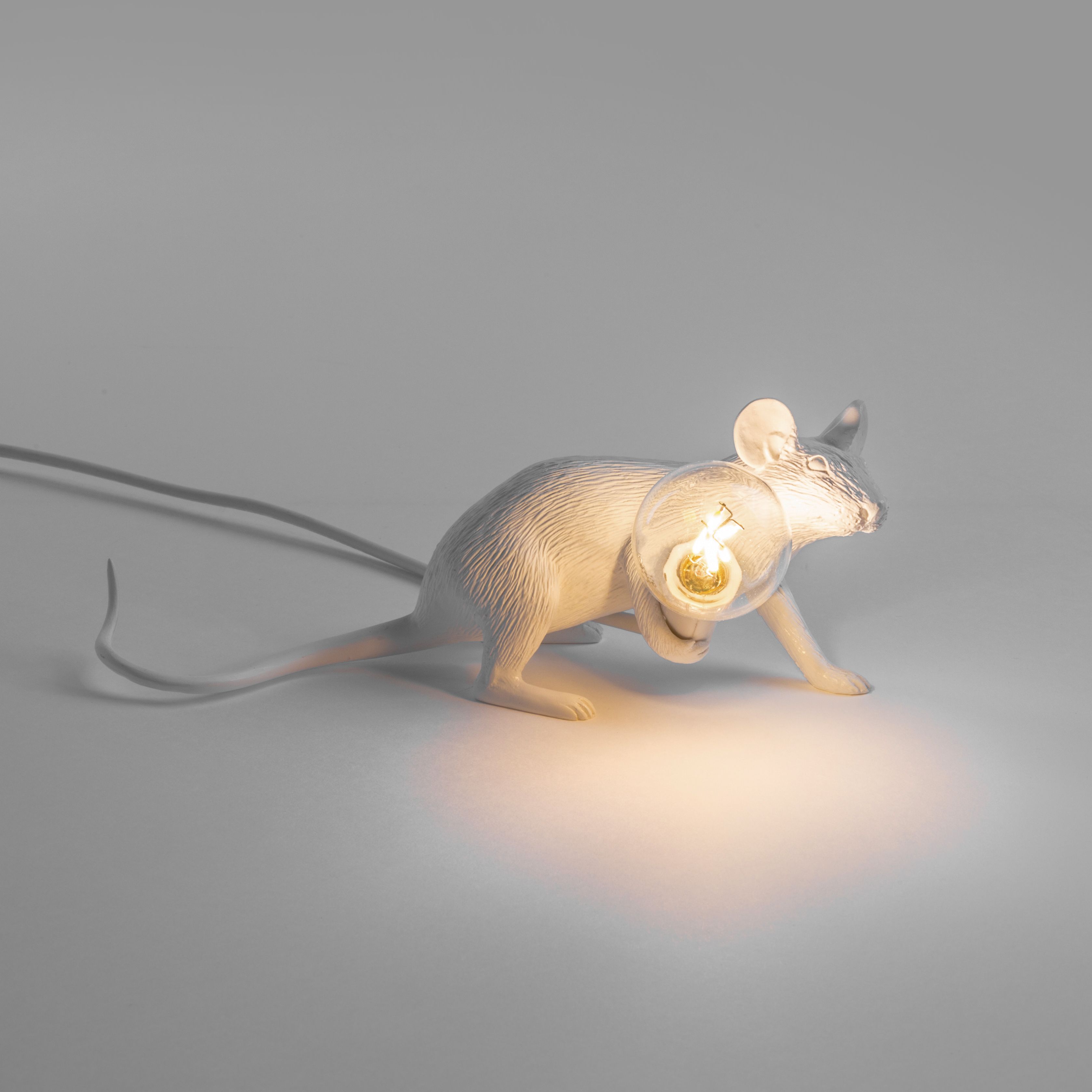 MOUSE LAMP LIE DOWN - LOP Lampada da tavolo By Seletti | design Marcantonio