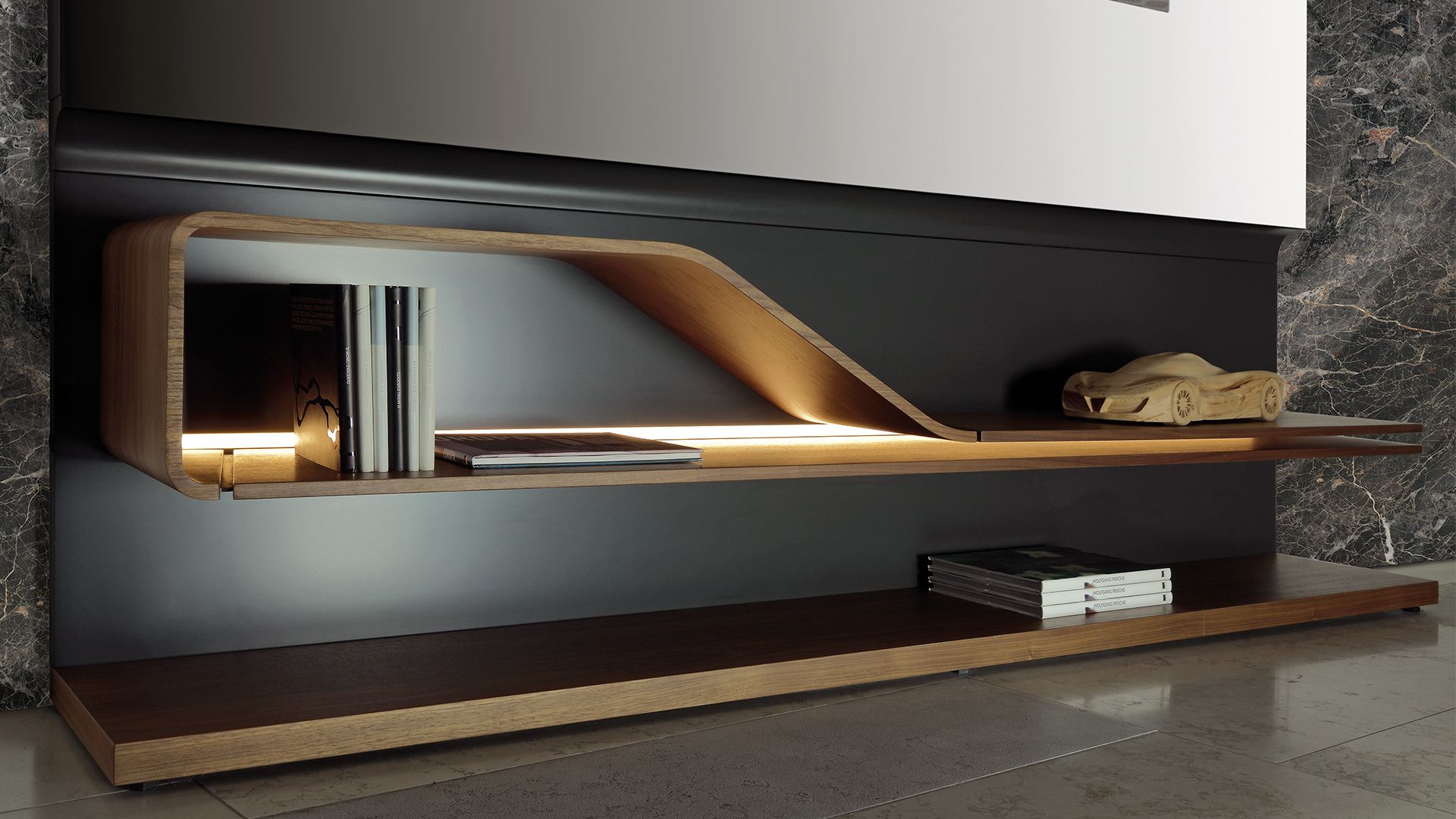 MOVIE | TV cabinet Pininfarina home design Collection By Reflex