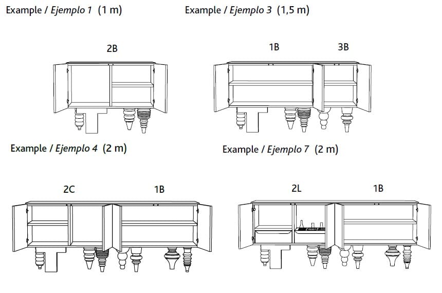MULTILEG Walnut sideboard By BD Barcelona Design | design Jaime Hayon