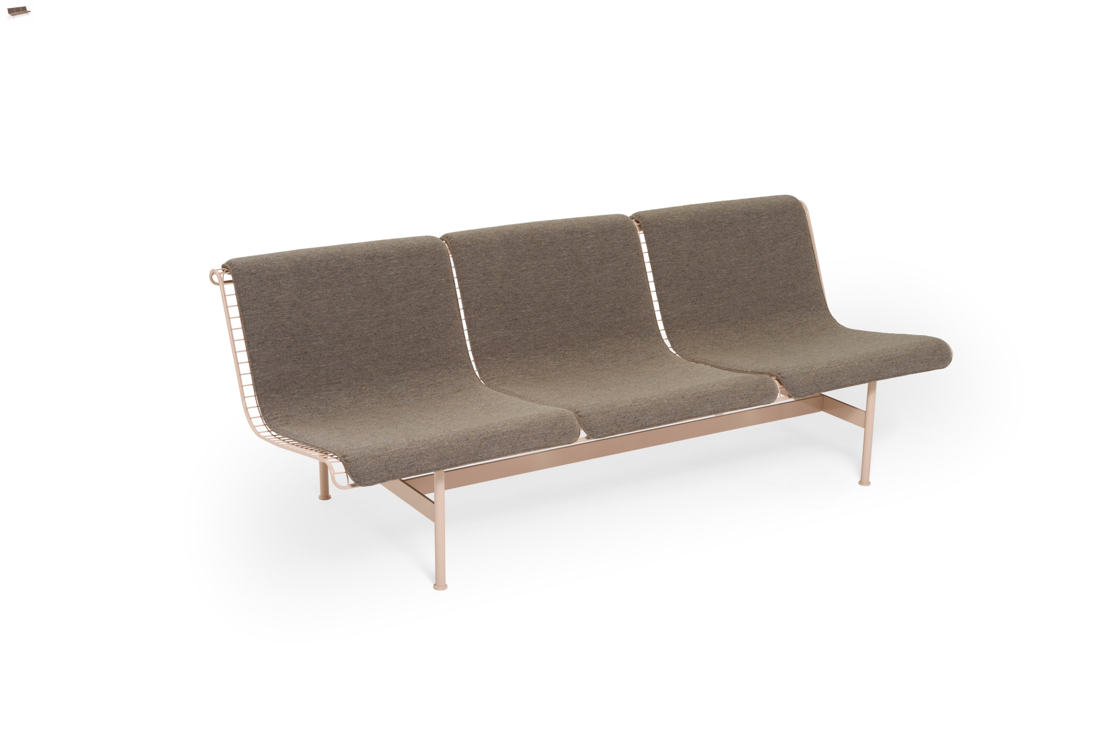 MUNCH | Bench with back Munch Collection By VESTRE design Andreas ...