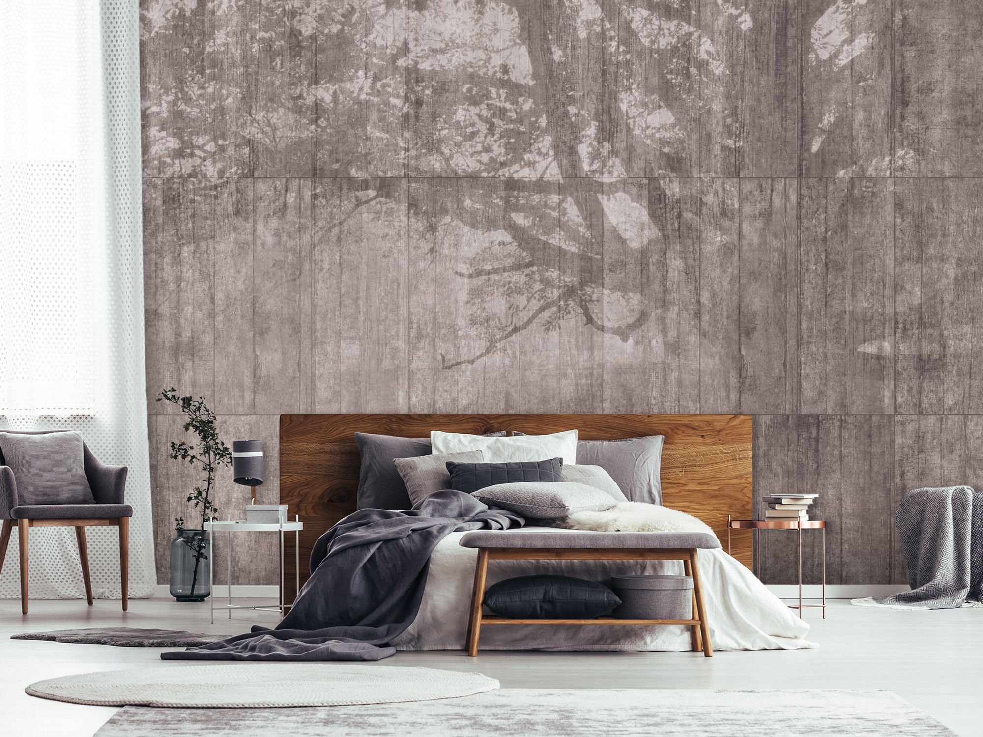 Washable wallpaper with floral pattern MURO Luxury Collection By Carta ...