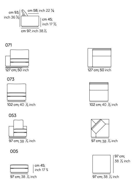 MURRAY | Divano Collezione Murray By AMURA