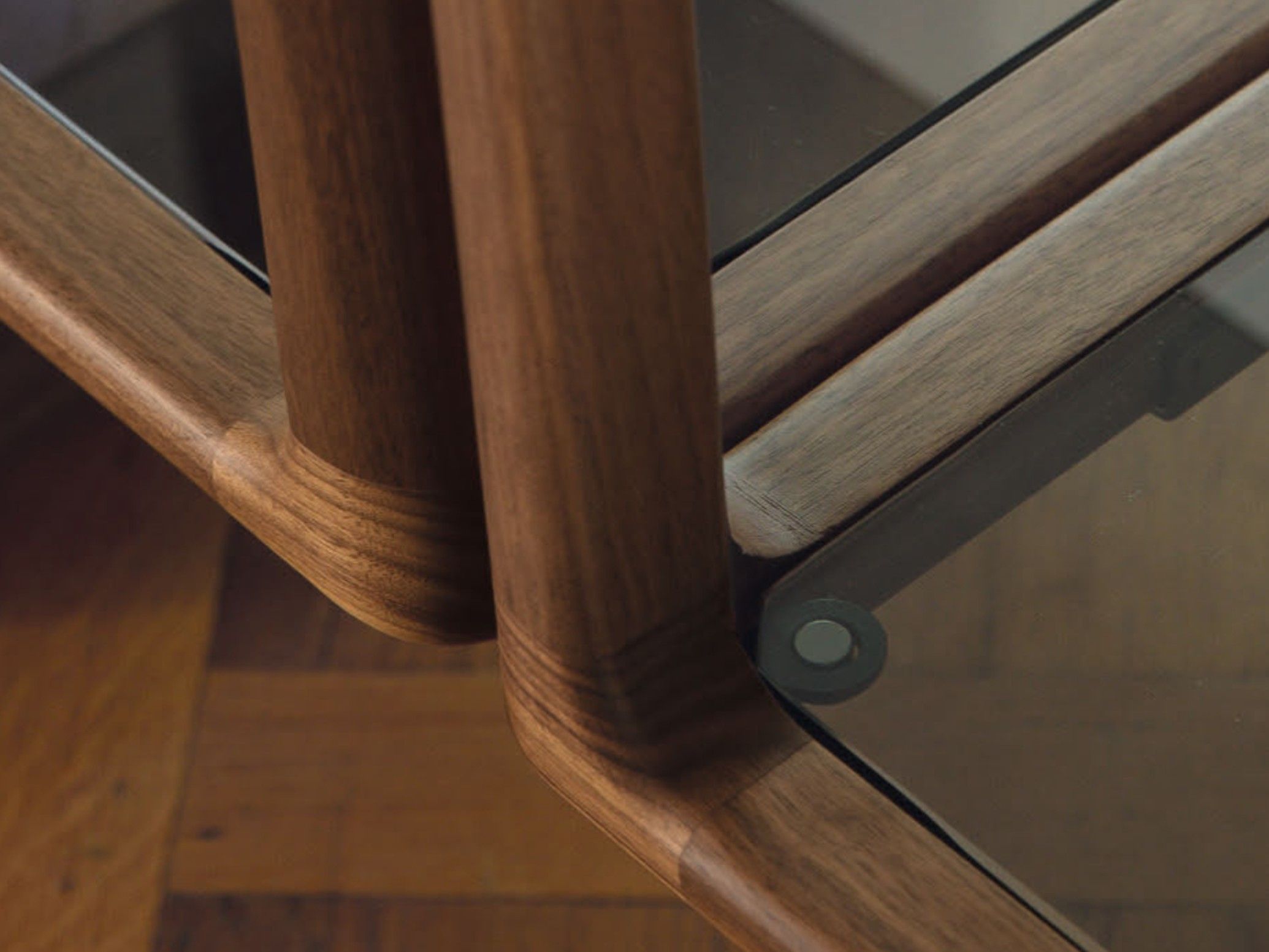 Open modular wooden bookcase MYRIA By Porada design David Dolcini