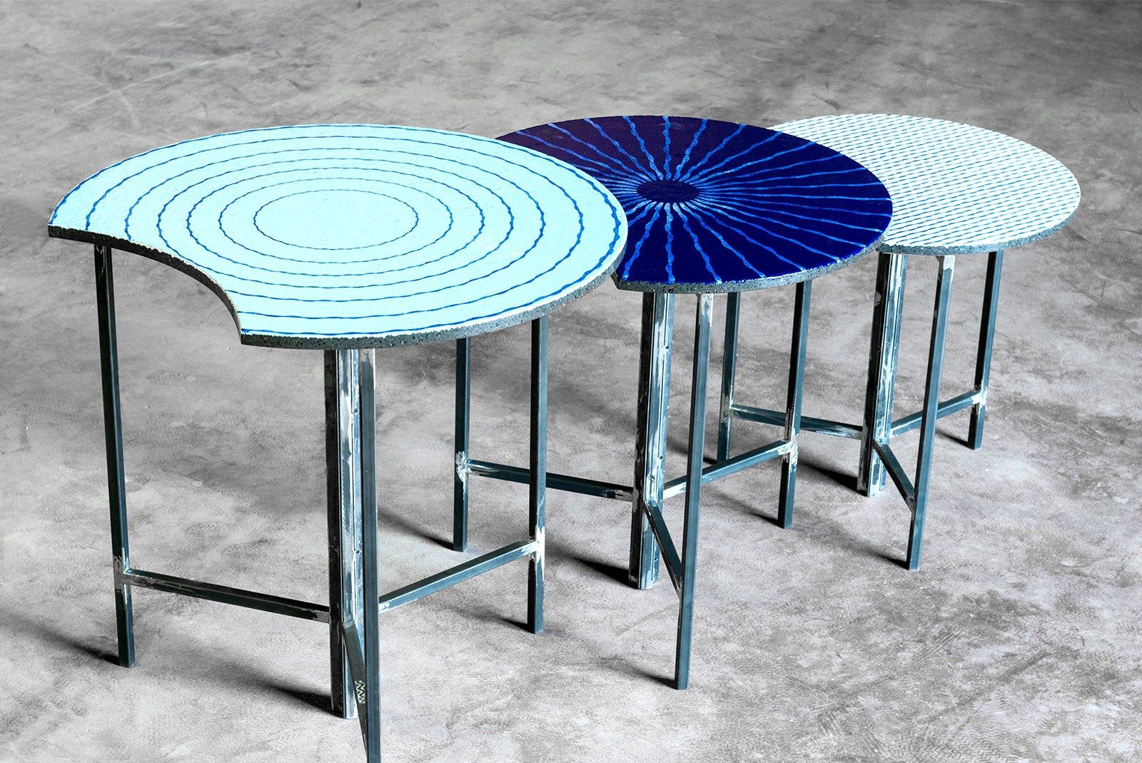 MaKe` Lava stone Table top By Made a Mano