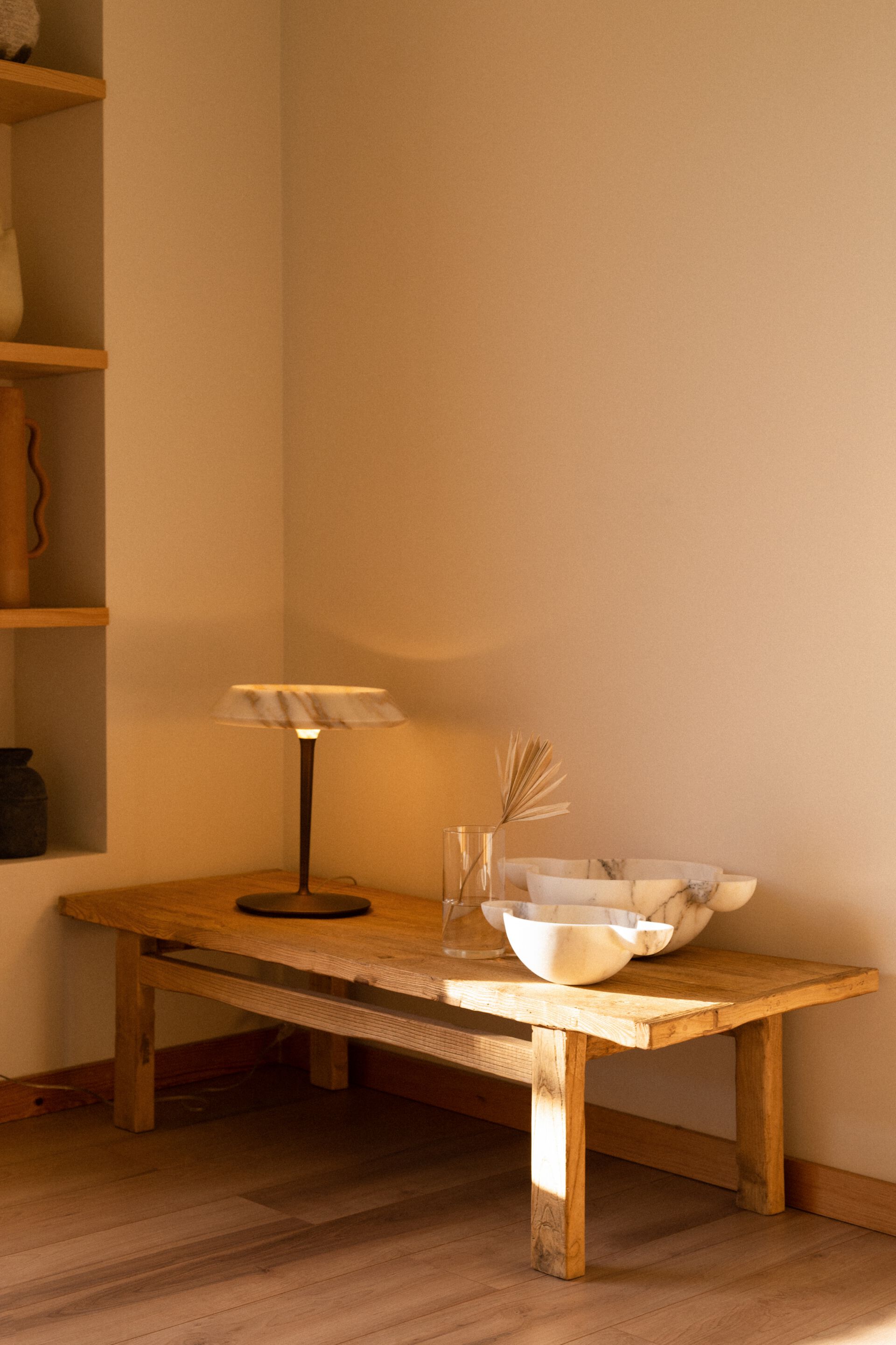 FIORE ESTREMOZ ROSA LED marble table lamp By Maami Home | design Fábio ...
