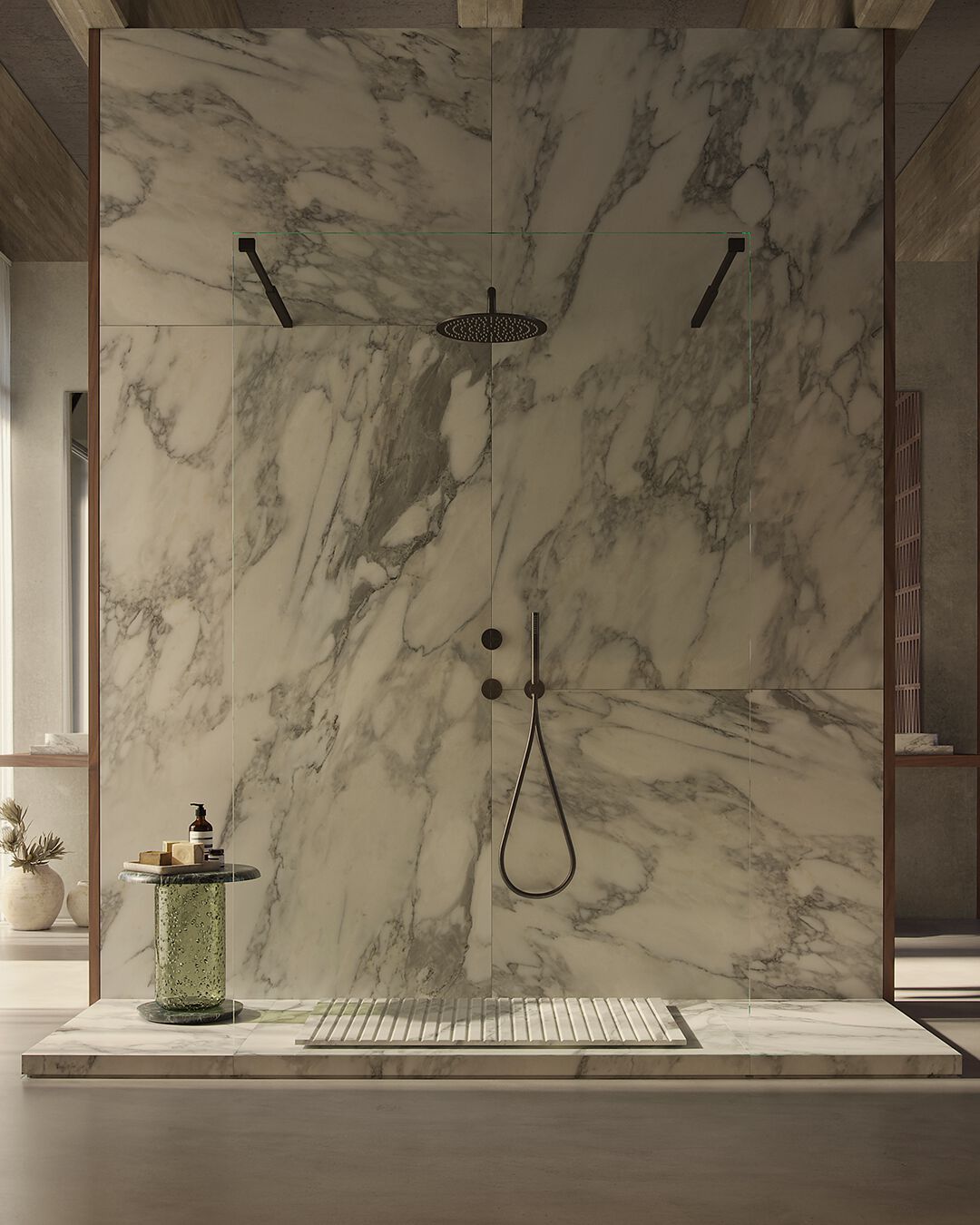 TYRE ARABESCATO RAISED Shower tray By Maami Home