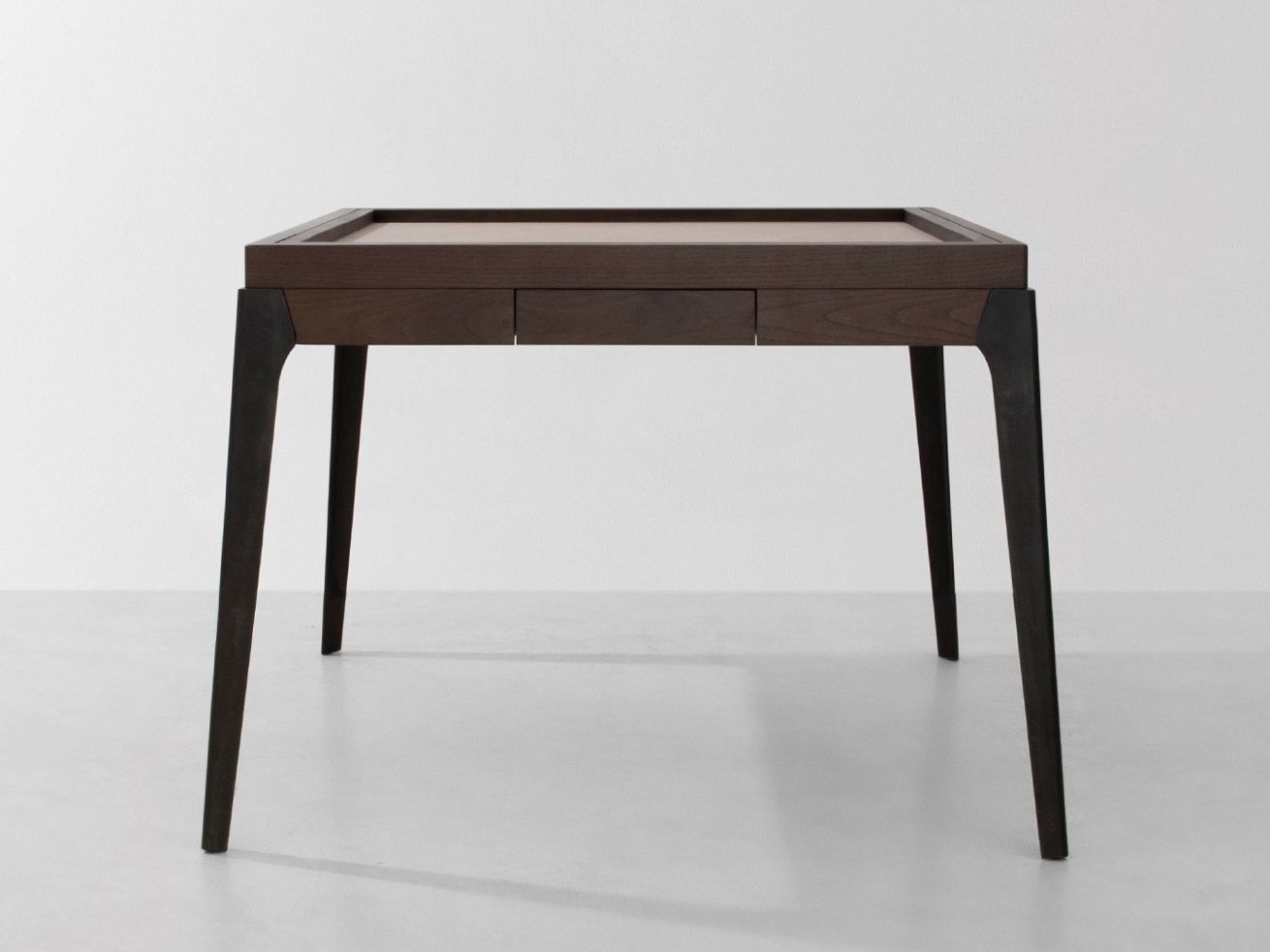 Mahjong card table Square oak game table By District Eight