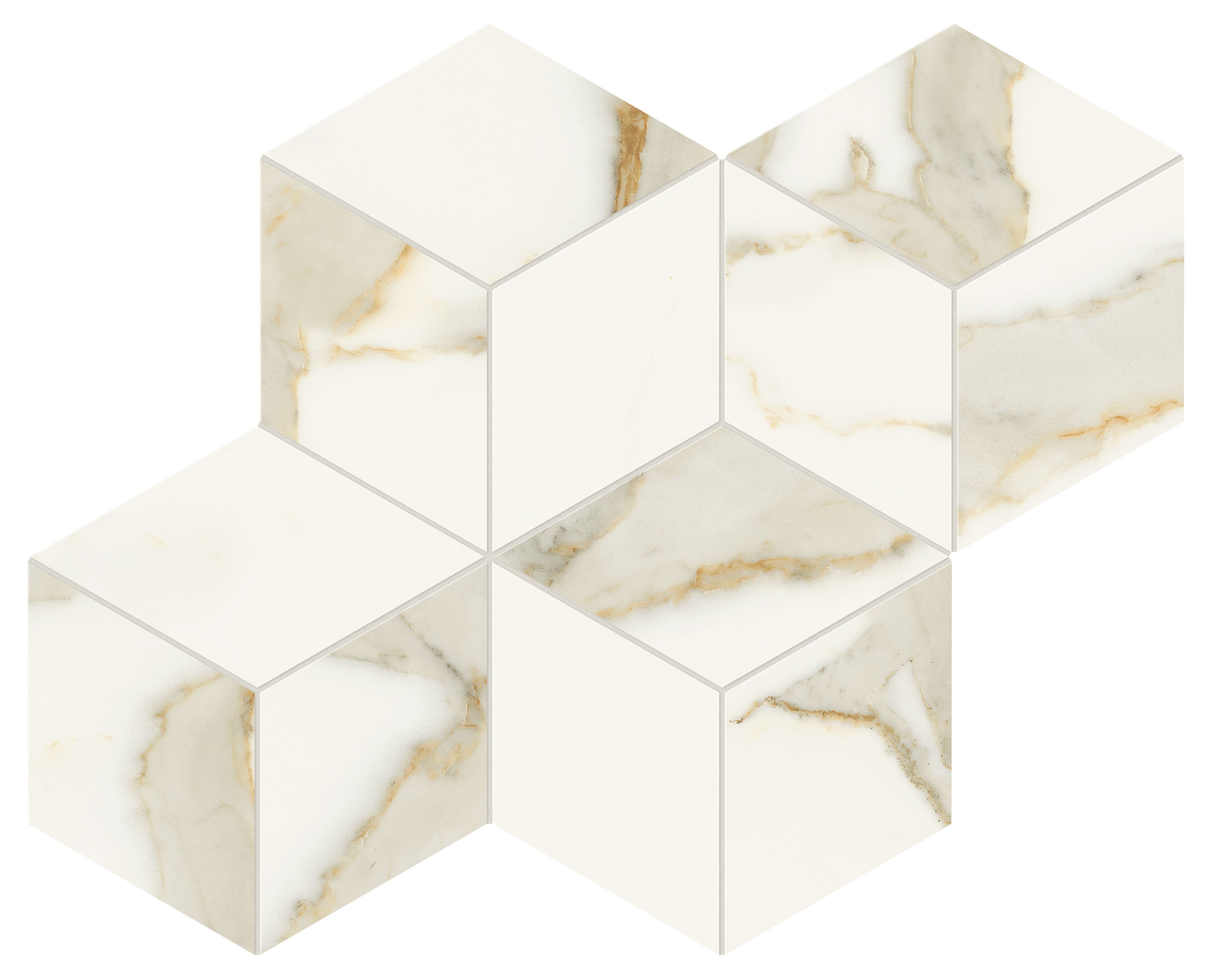 SCULTOREA CALACATTA ORO FINO Mosaic By Marca Corona