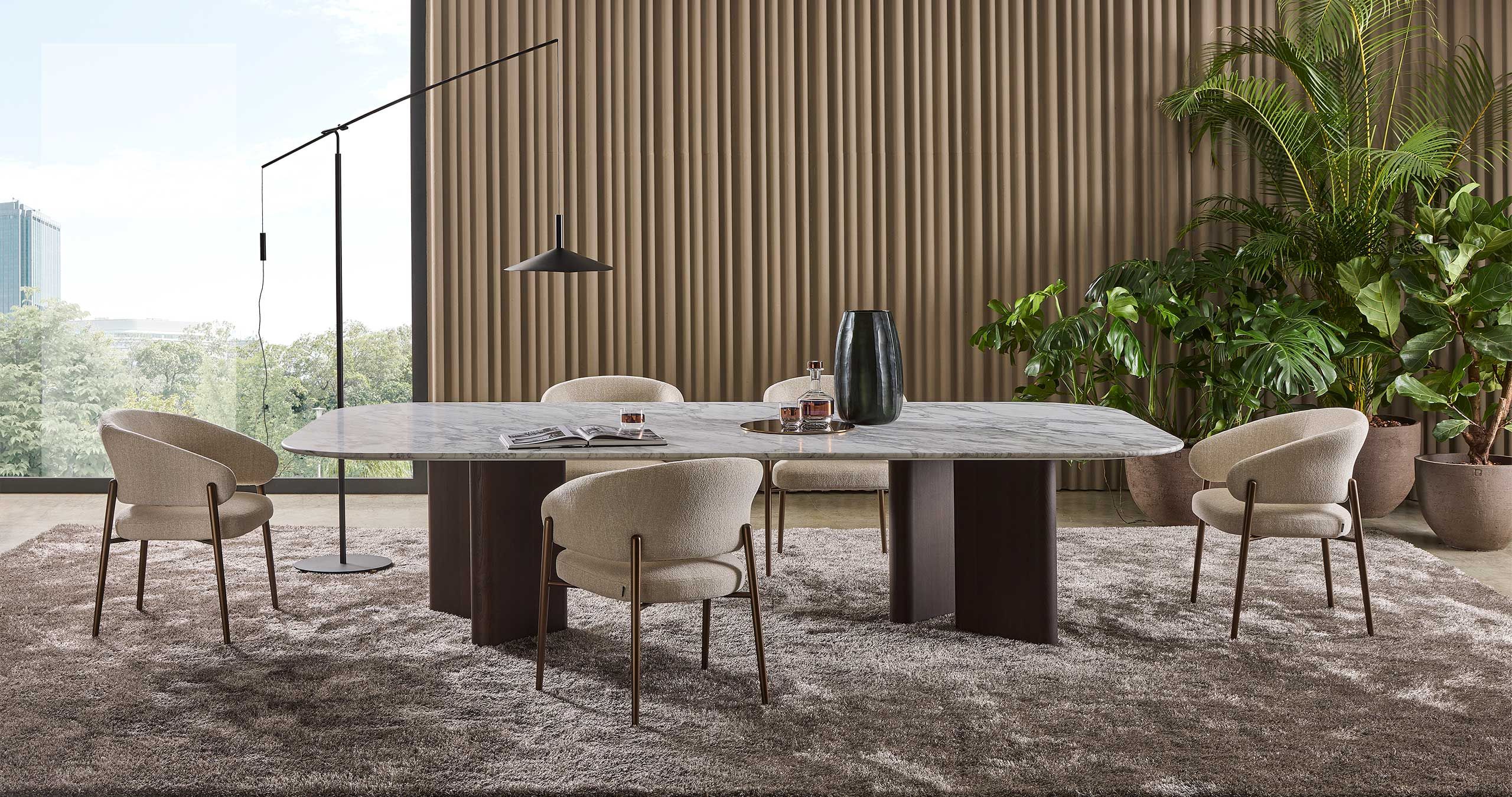 ONNO Table By Marelli | design Luca Erba