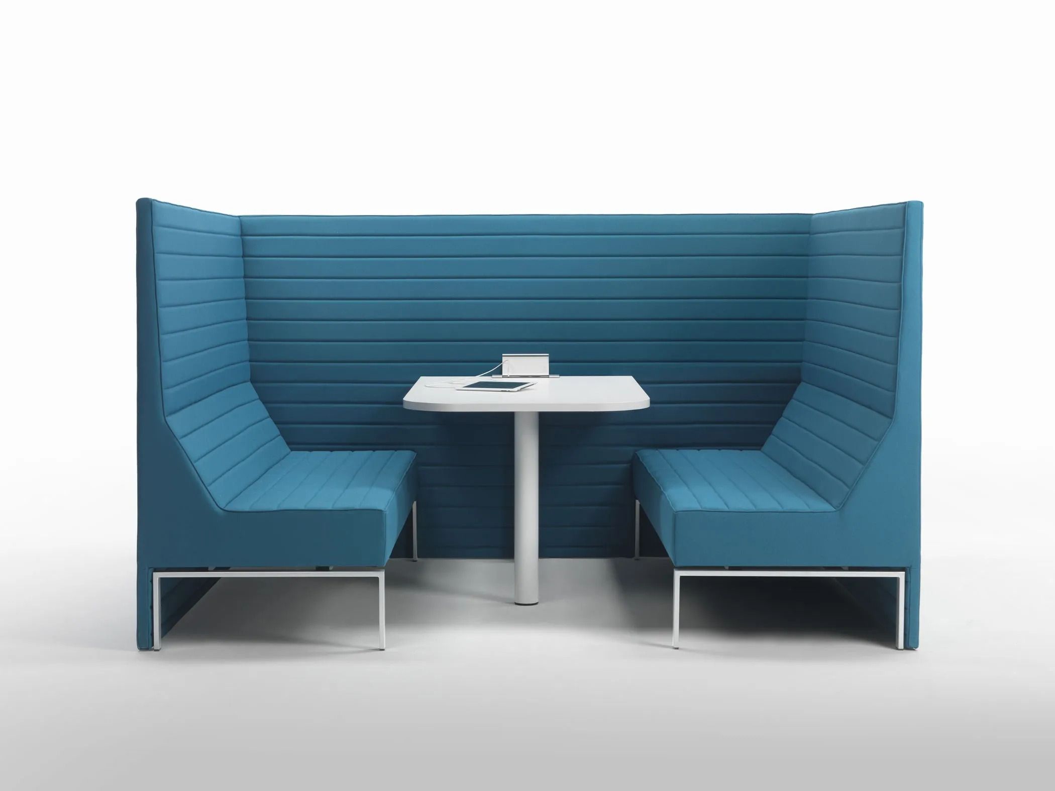 STRIPES BOX | Office booth Acoustic fabric meeting pod By Marelli ...