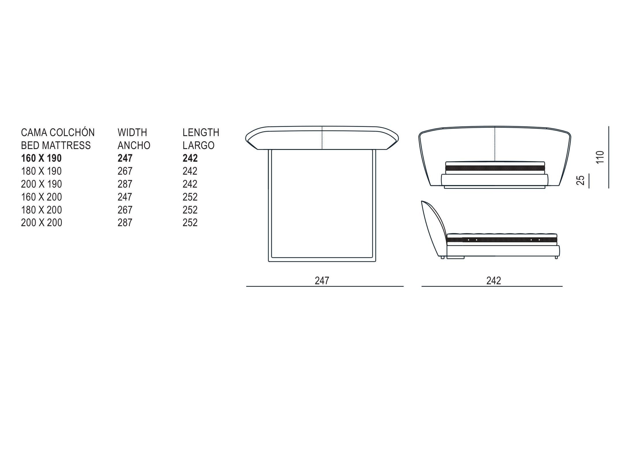 JOLIE 床 By Martinez Cardona