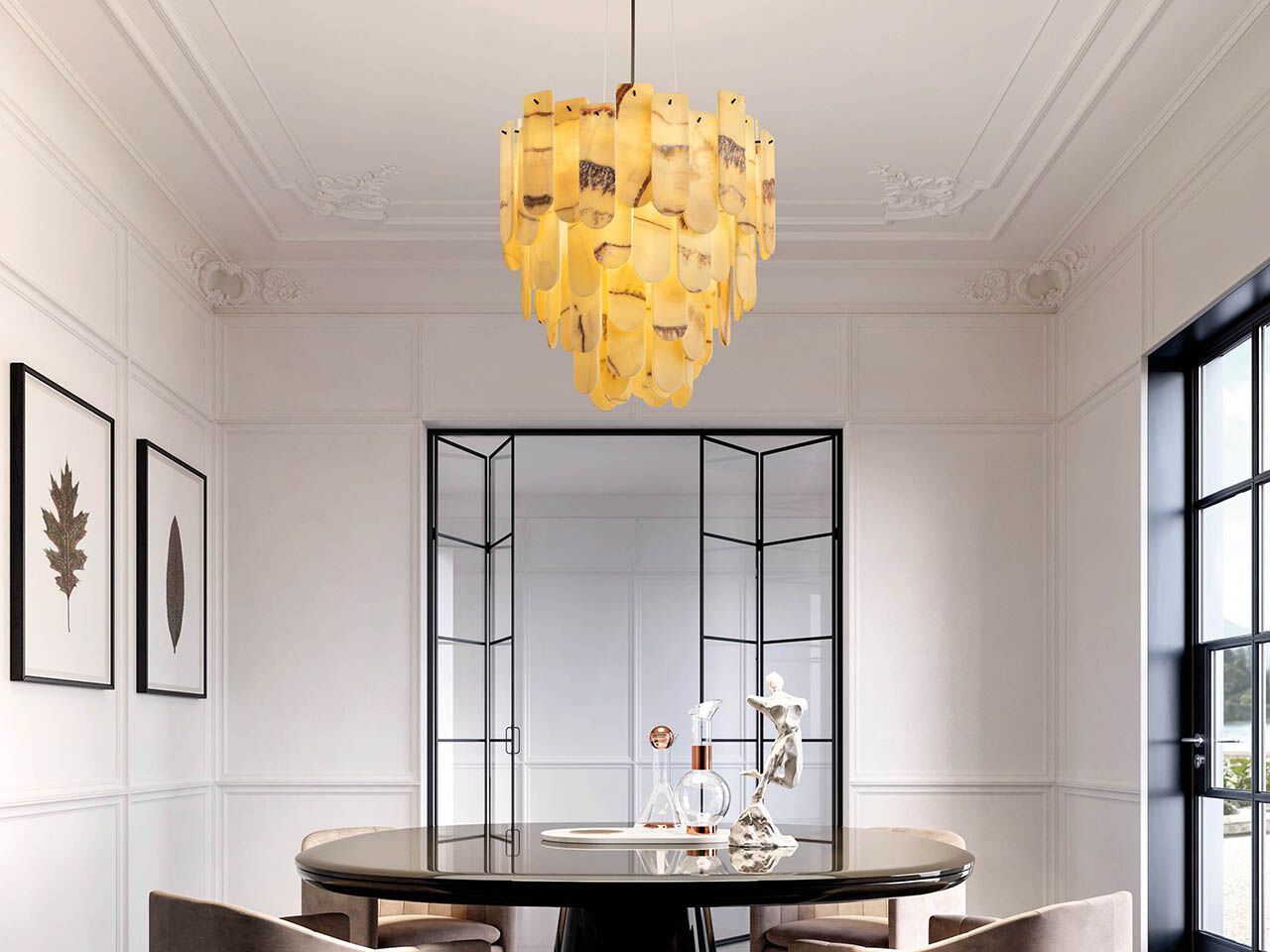 ROYALE S 9/50/55 Pendant lamp By Masiero