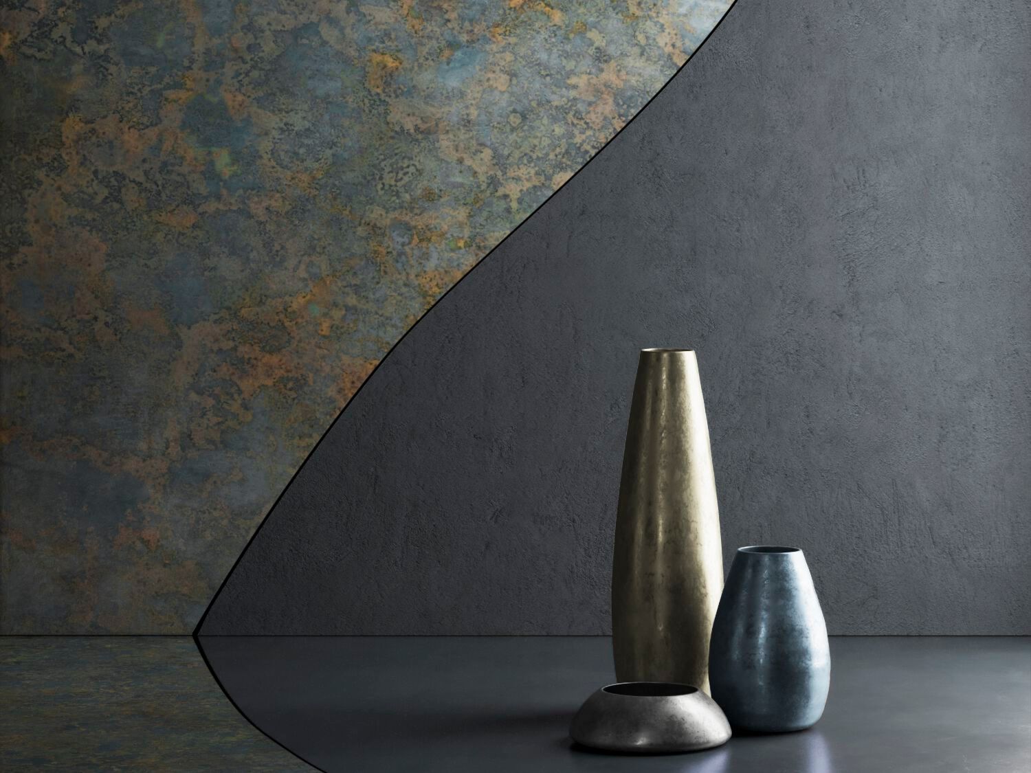 BLU PELTRO Decorative paint By Materica