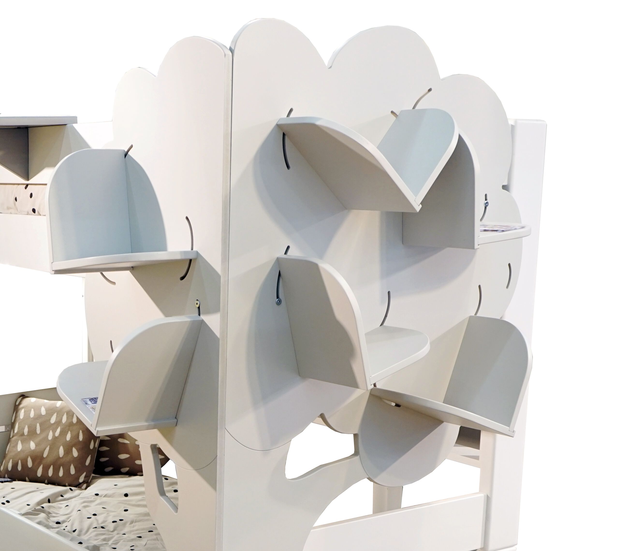 JULES Open MDF kids bookcase By Mathy by Bols | design Christophe Boulin