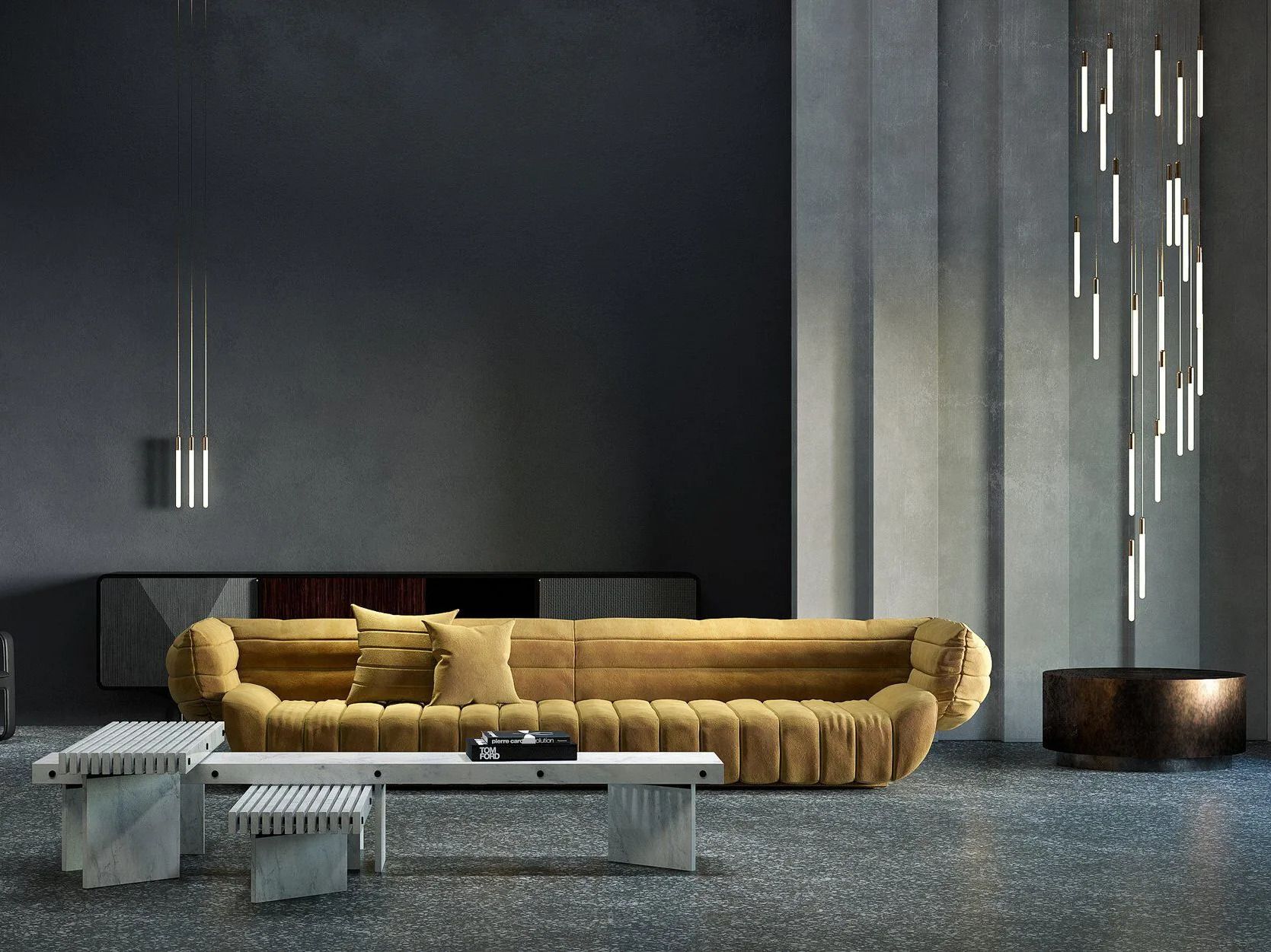 CASCADIA LED opal glass pendant lamp By Matthew McCormick | design ...