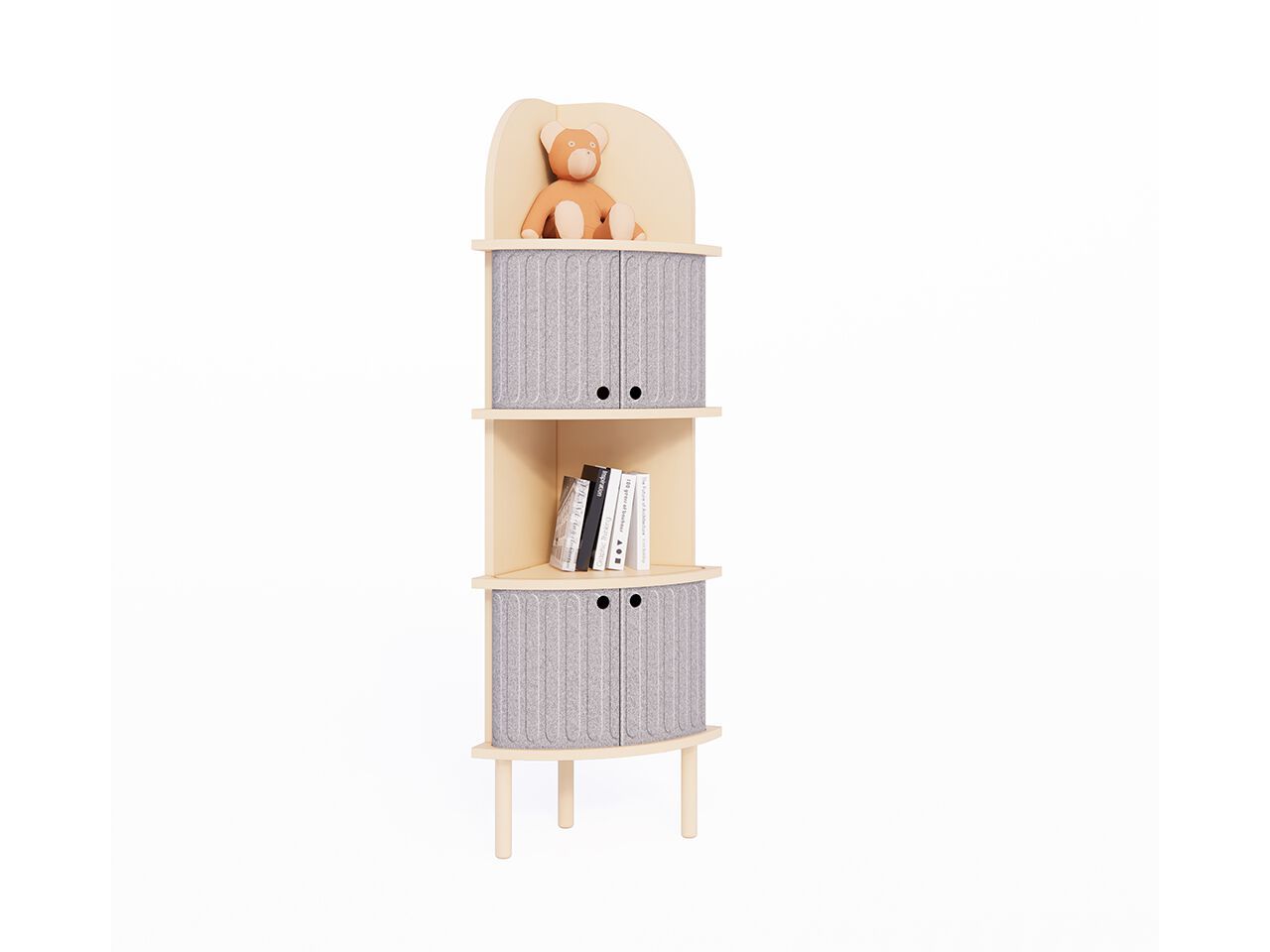 CORNER SHELF Bookcase By MaxForm