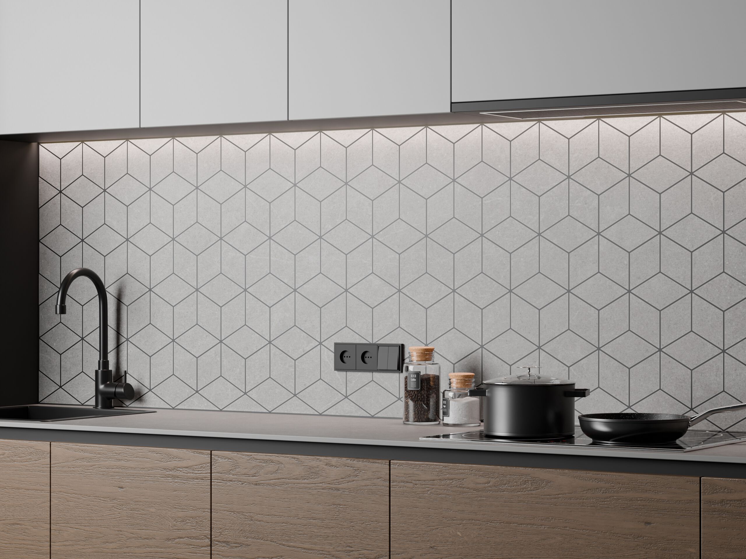 KITCHEN SPLASHBACK Kitchen backsplash By MaxForm