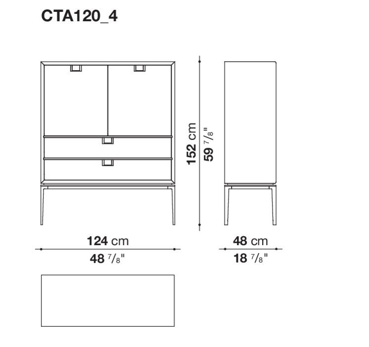 ARTEMONE Highboard By Maxalto