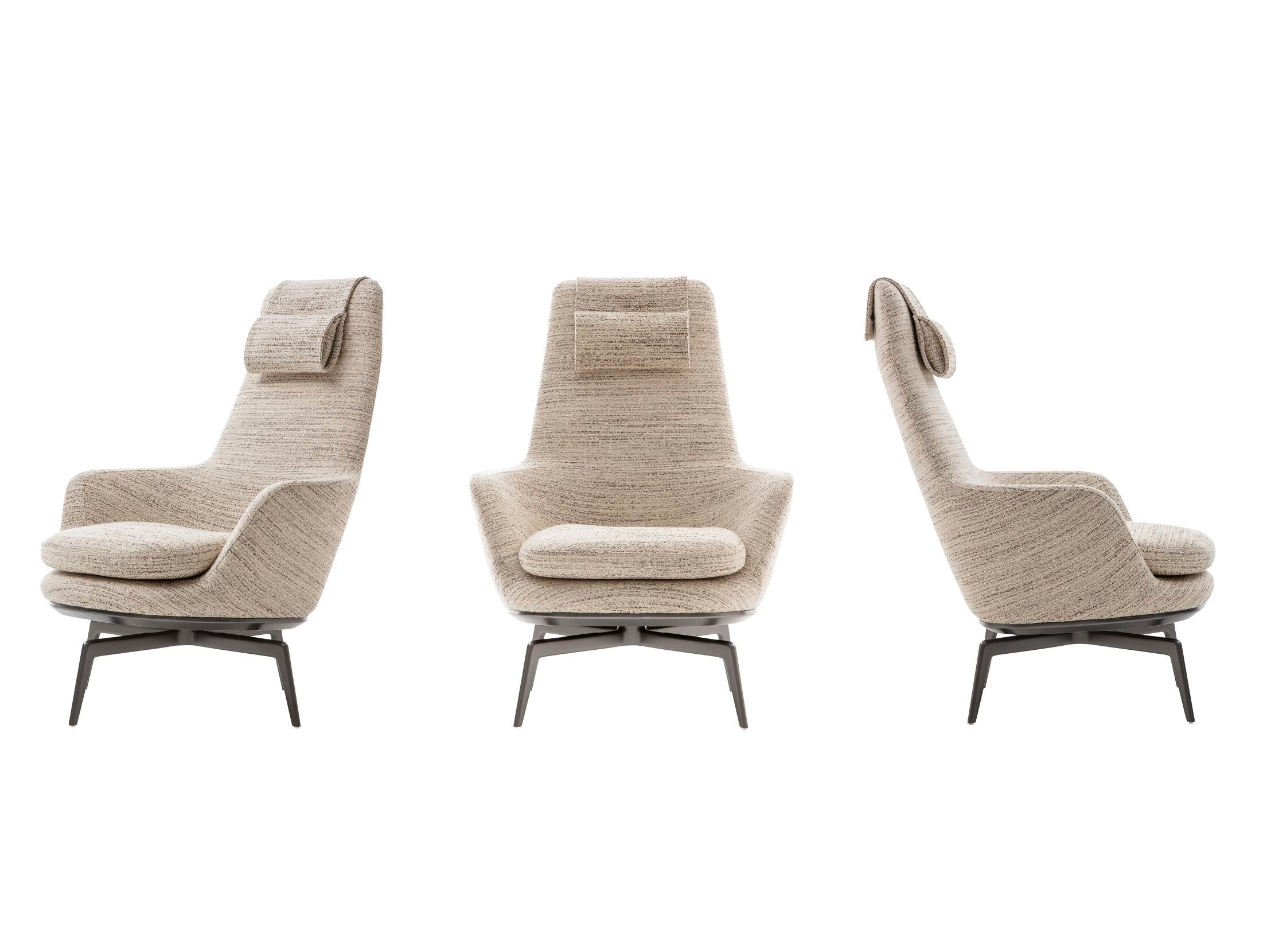 CARATOS Armchair By Maxalto | design Antonio Citterio
