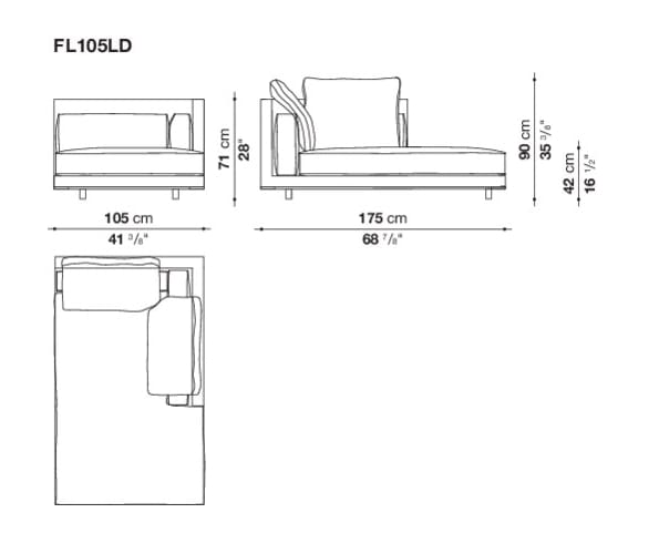 FLORIUS Sofa By Maxalto