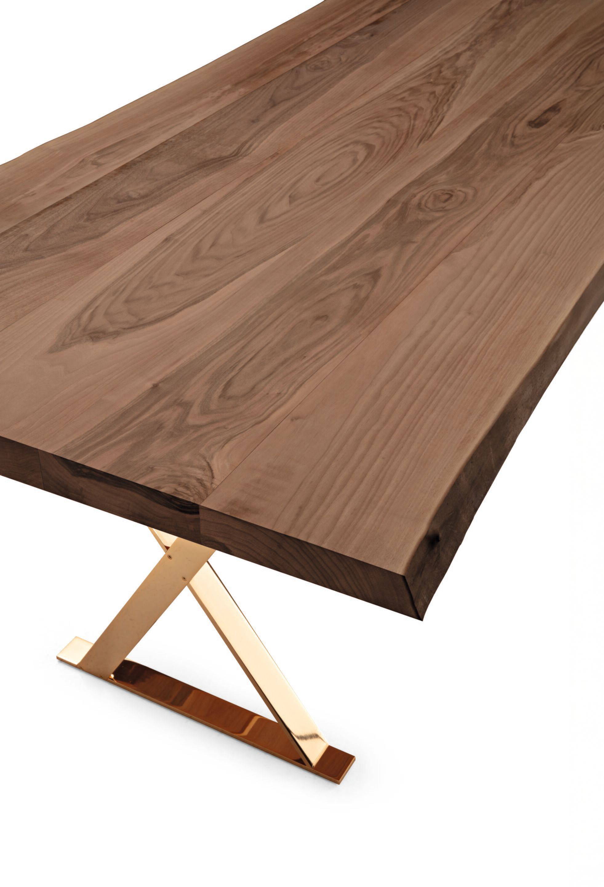 PATHOS 50 Rectangular walnut table By Maxalto | design Antonio Citterio