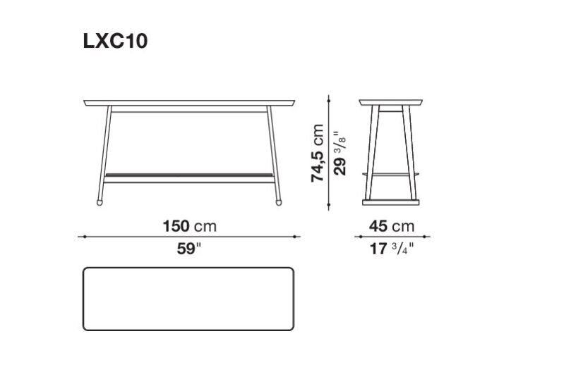 RECIPIO '14 边桌 By Maxalto | design Antonio Citterio
