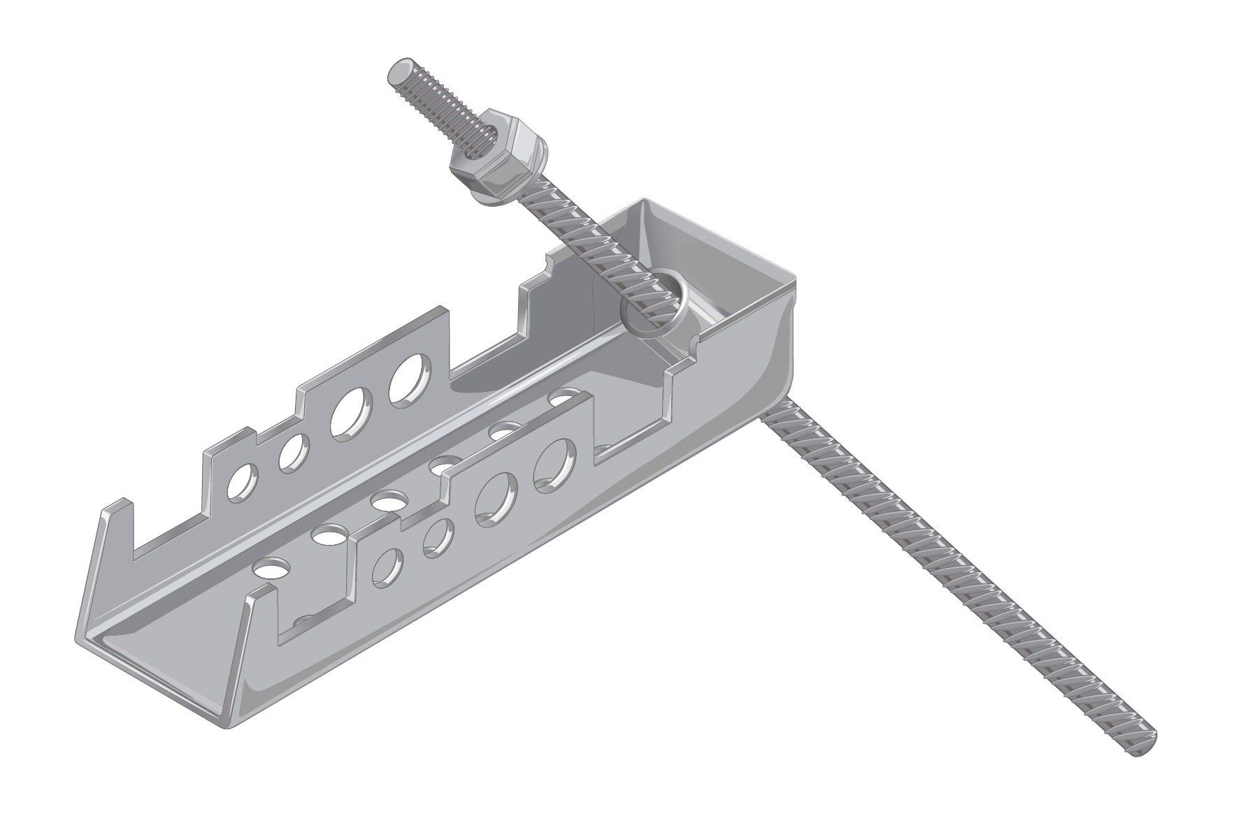 Conector para solera mecánico Mechanical Floor slab connector By Laterlite