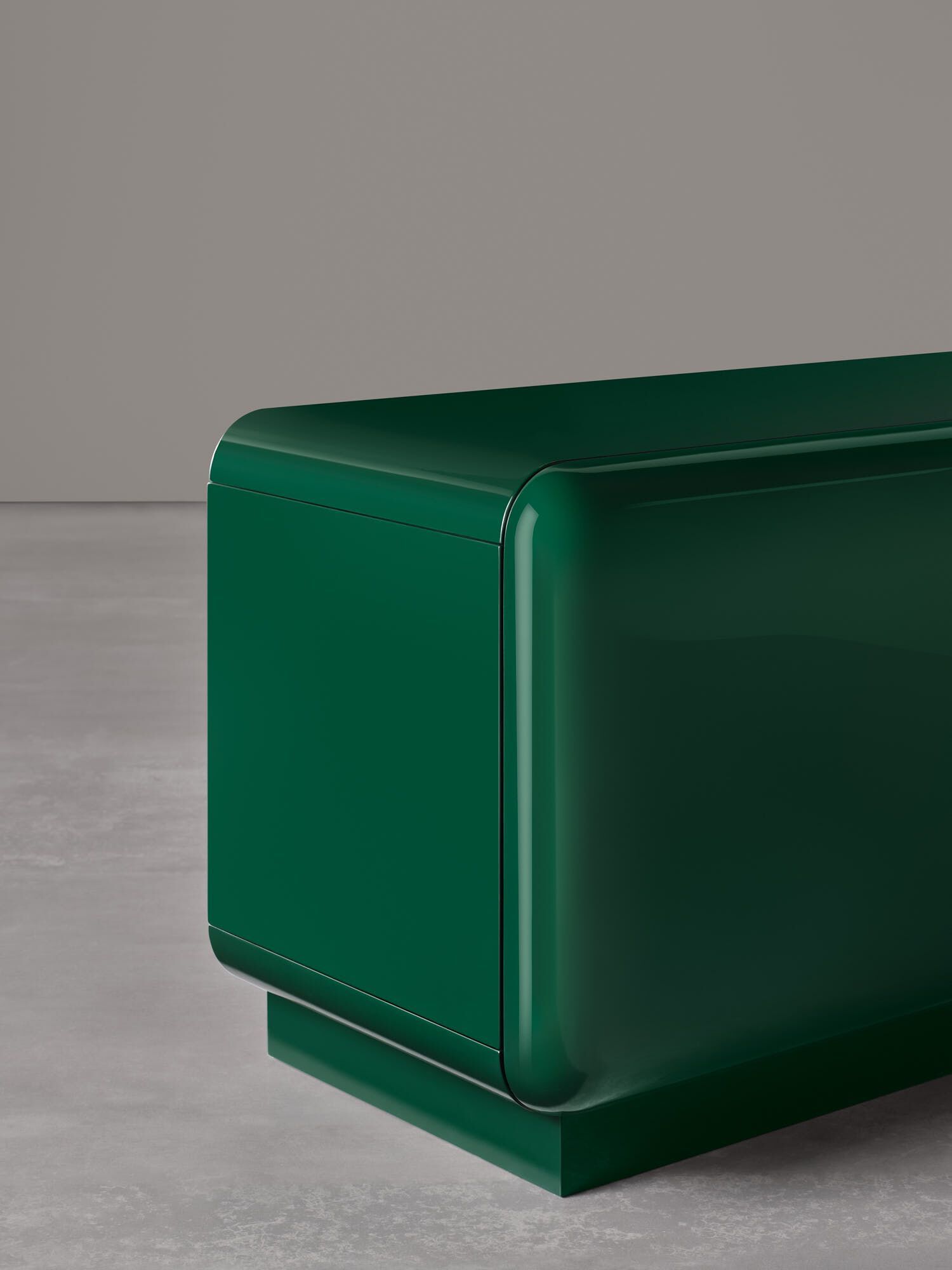 ROMEO Wooden sideboard with doors By Meridiani