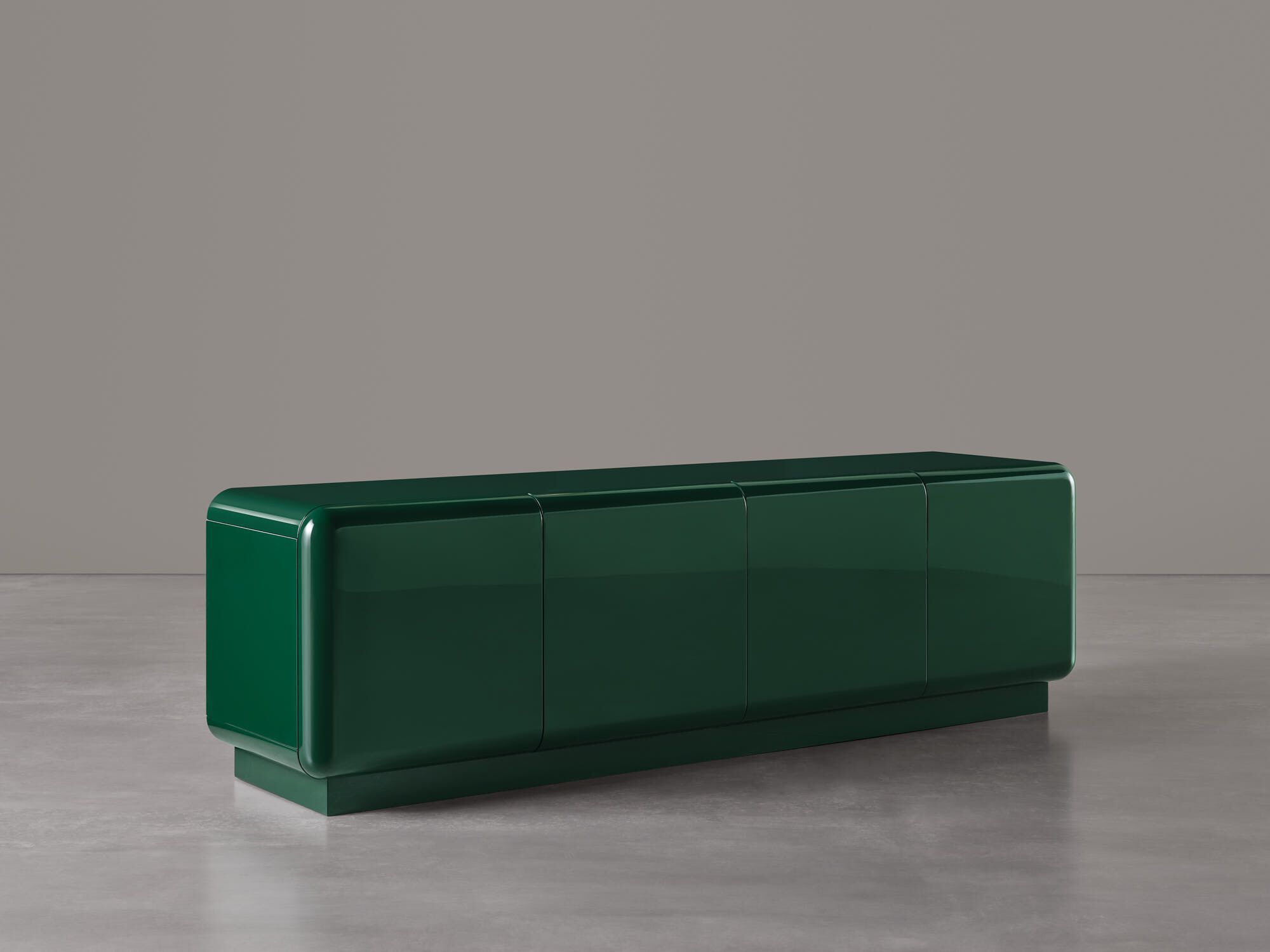 ROMEO Wooden sideboard with doors By Meridiani