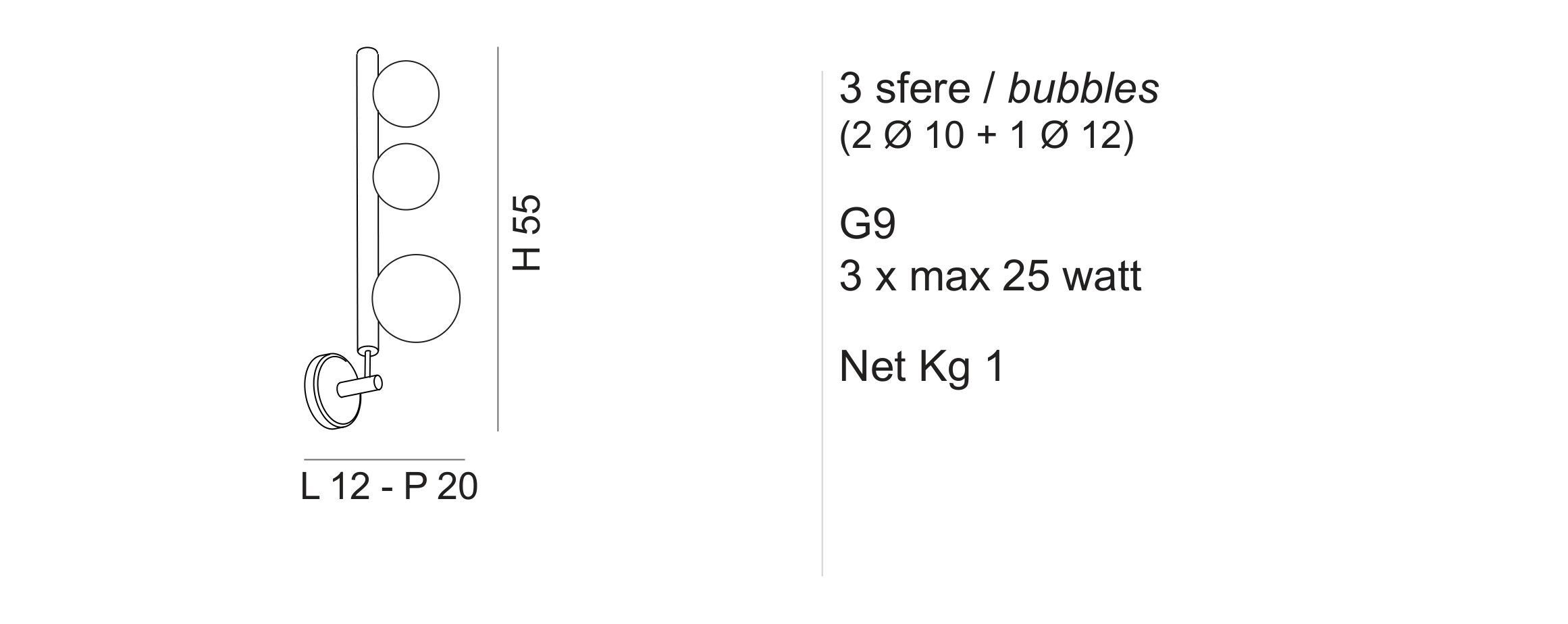 LIBRA Wall lamp By Metal Lux