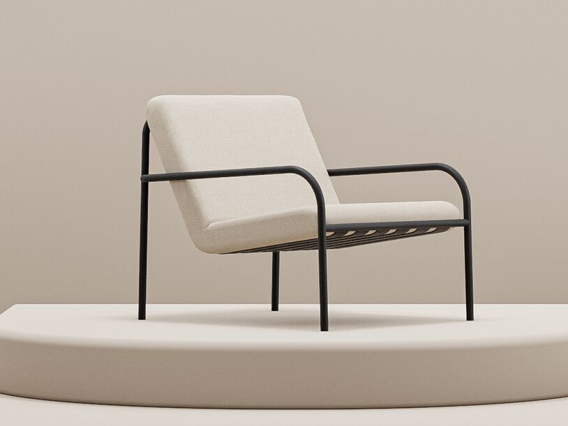 DIEGO Garden armchair By Metallbude