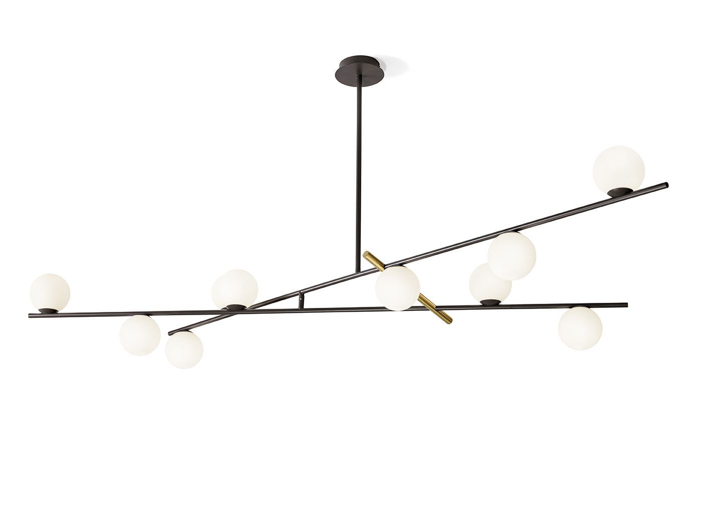 KIKA LED metal ceiling lamp By Miloox