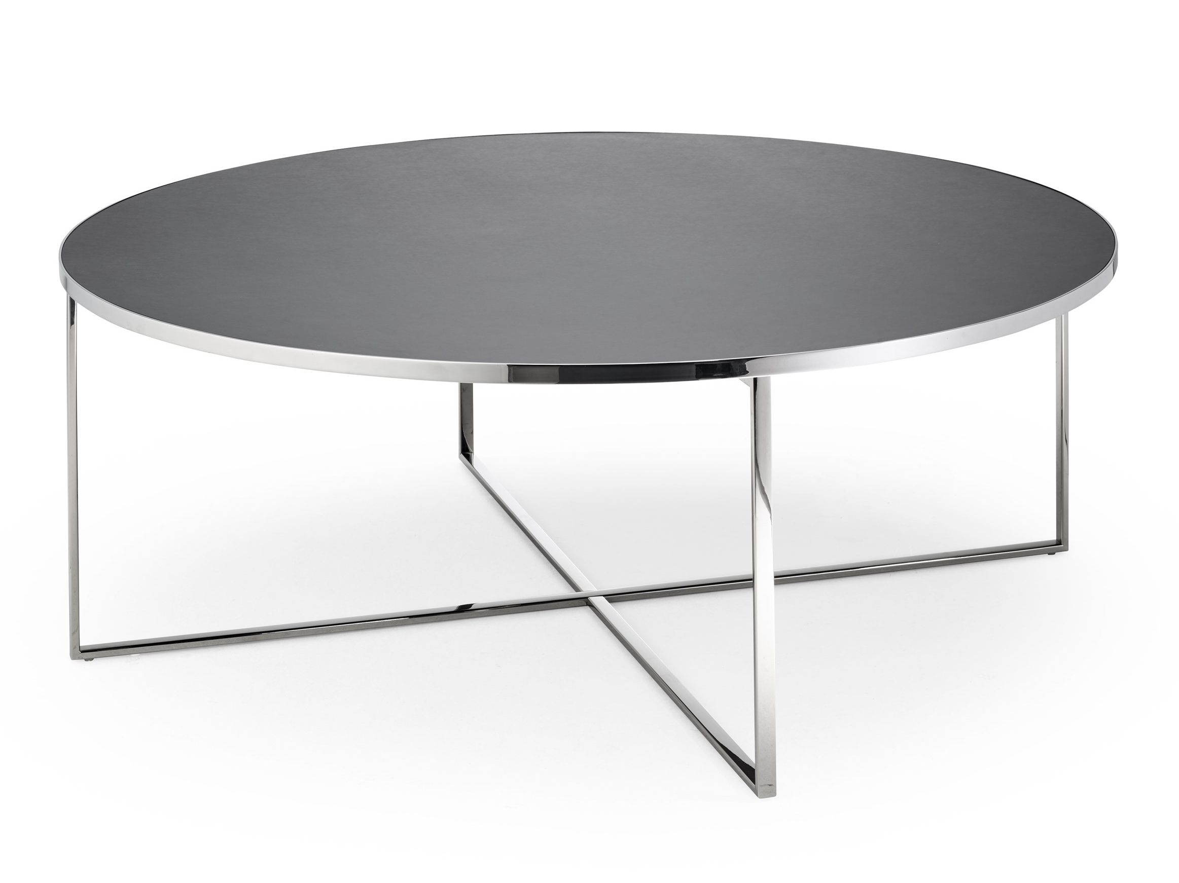 Round metal coffee table MINIMIZE ROUND By YOMEI