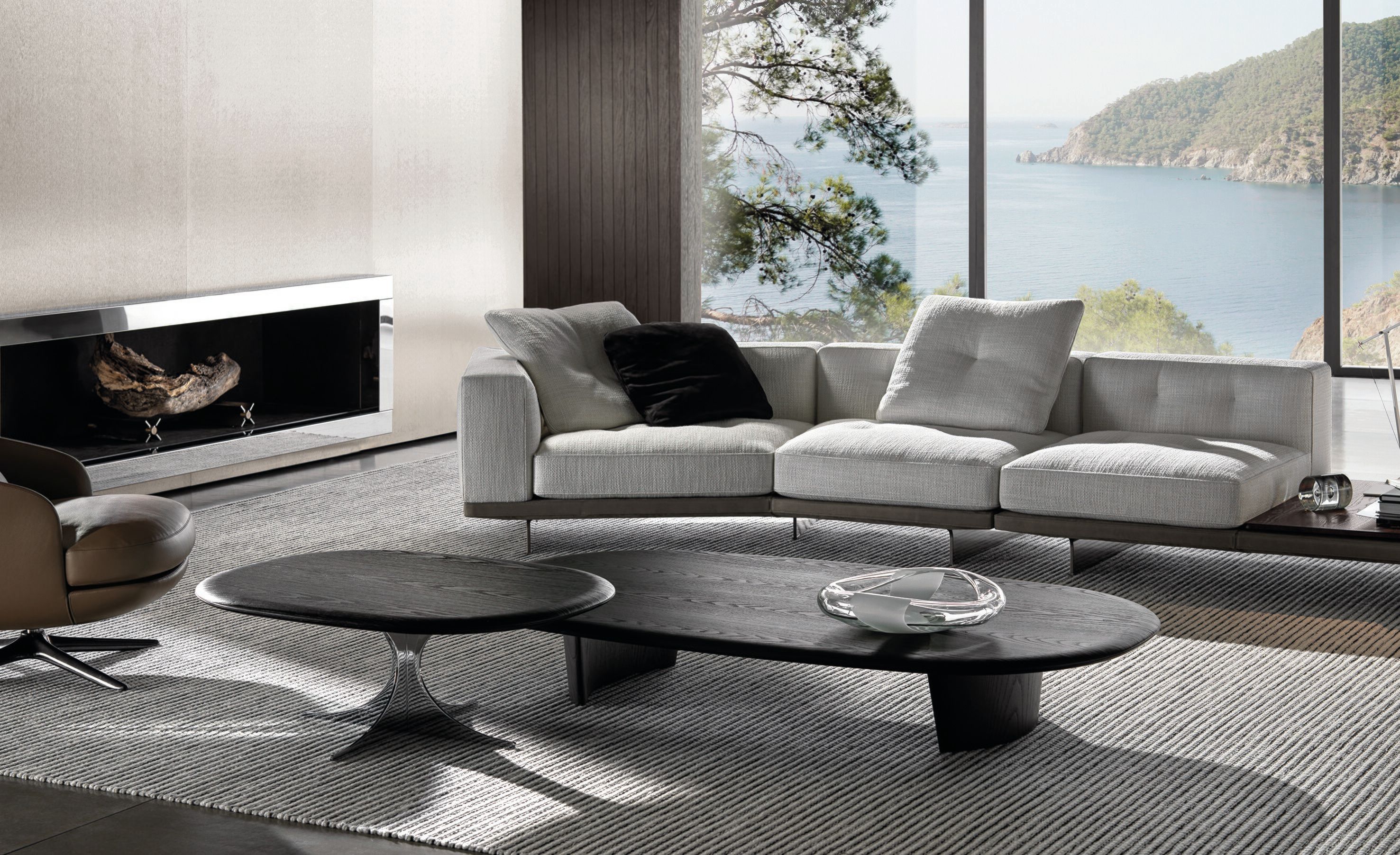 ANISH WOOD Coffee table By Minotti