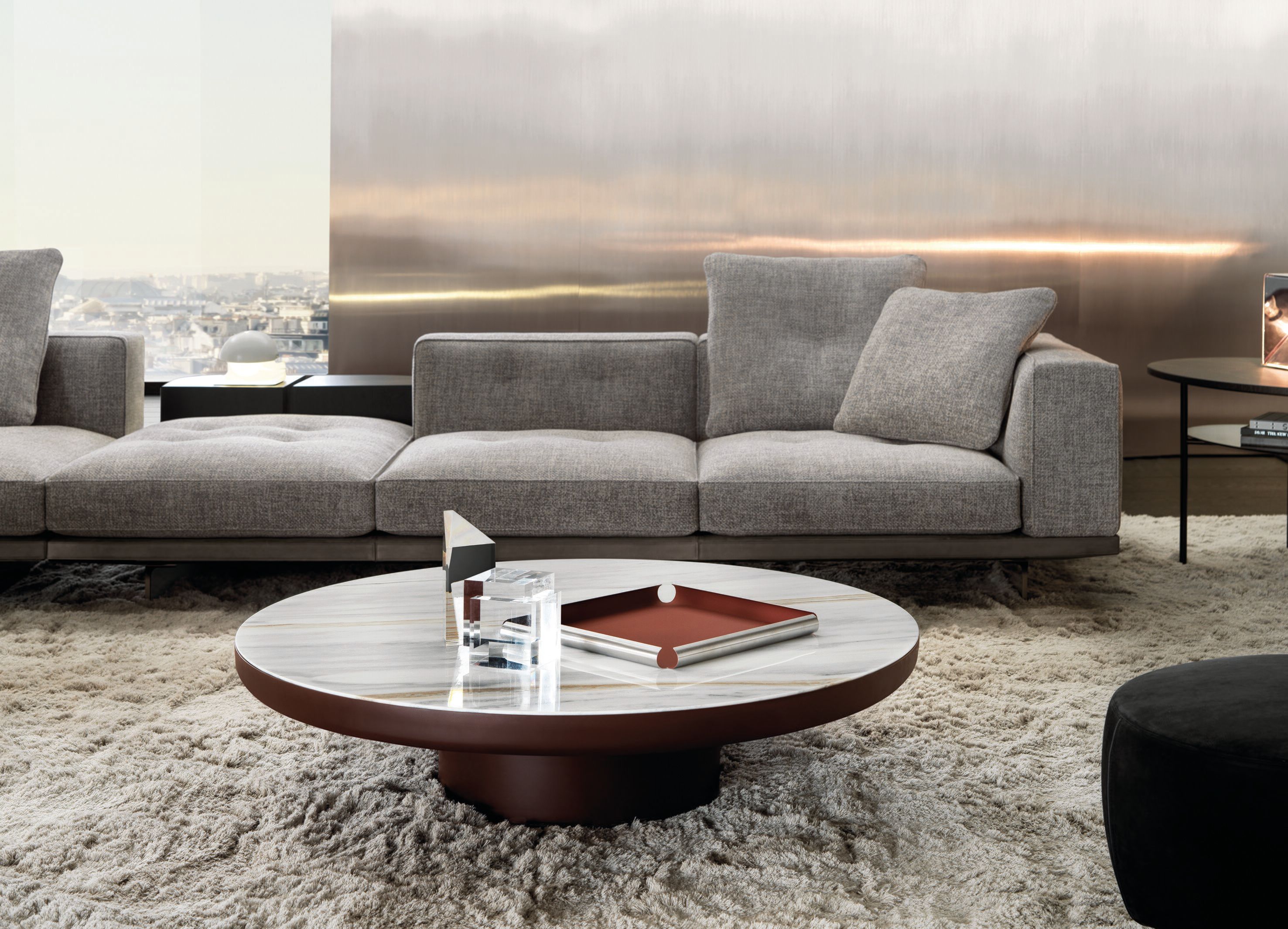 BRADY Coffee table By Minotti