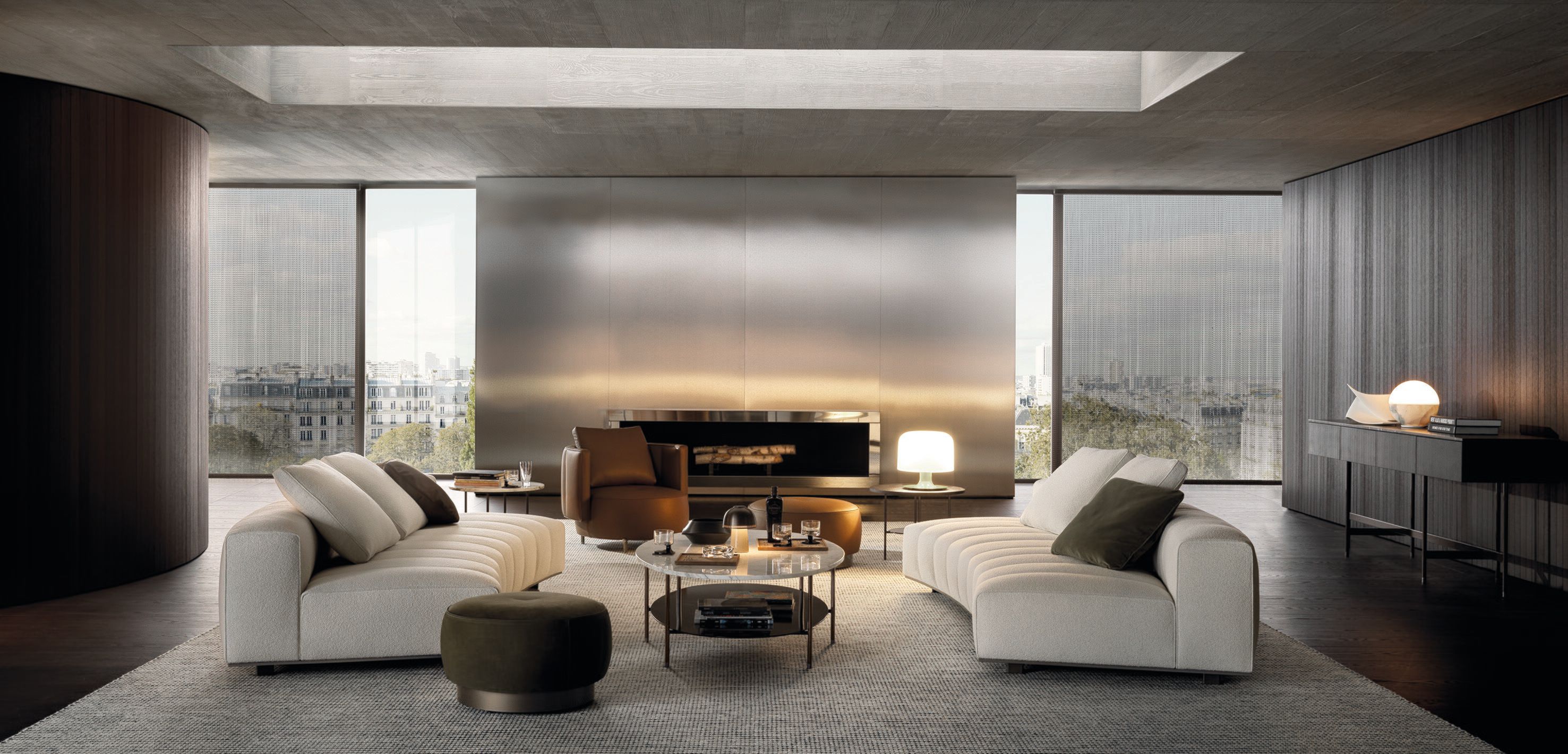 GOODMAN Sofa By Minotti | design Rodolfo Dordoni