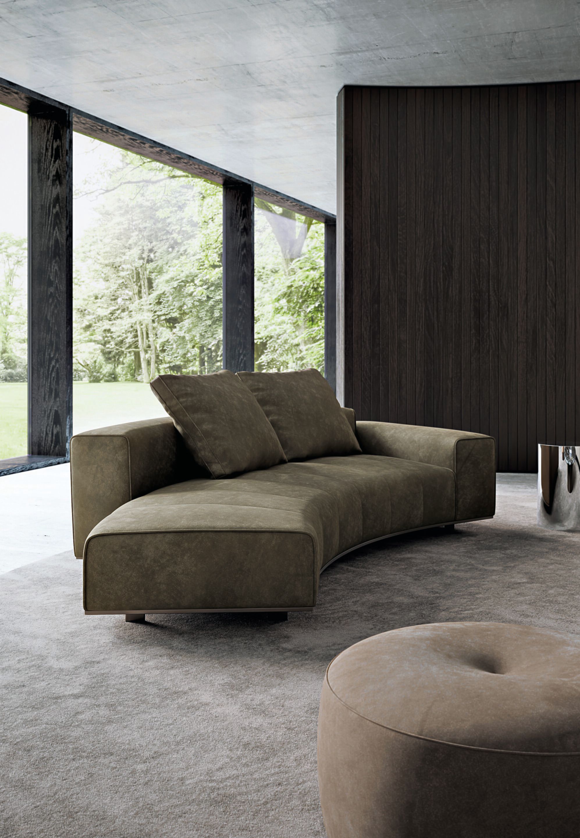 GOODMAN Sofa By Minotti | design Rodolfo Dordoni