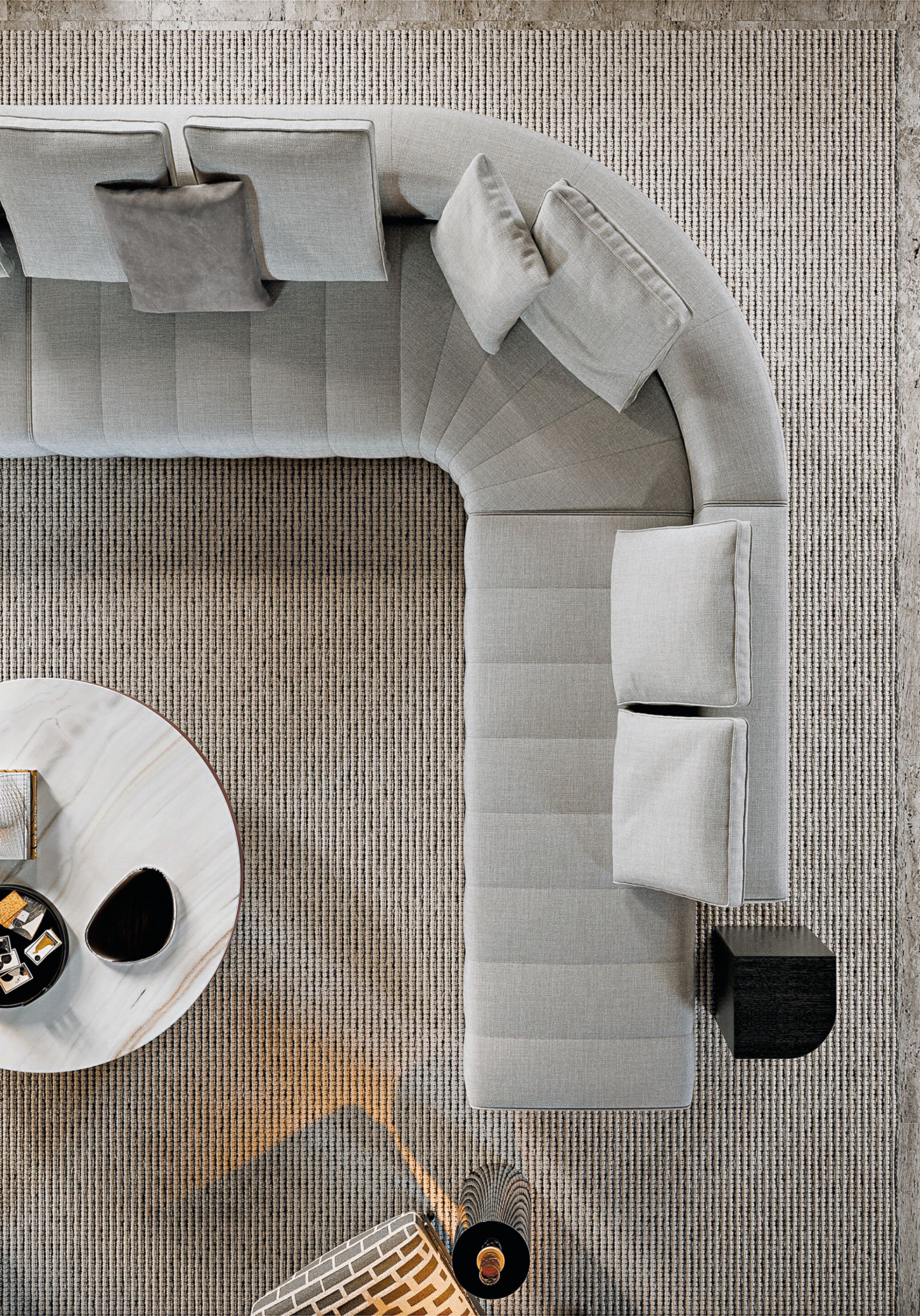 GOODMAN Sofa By Minotti | design Rodolfo Dordoni