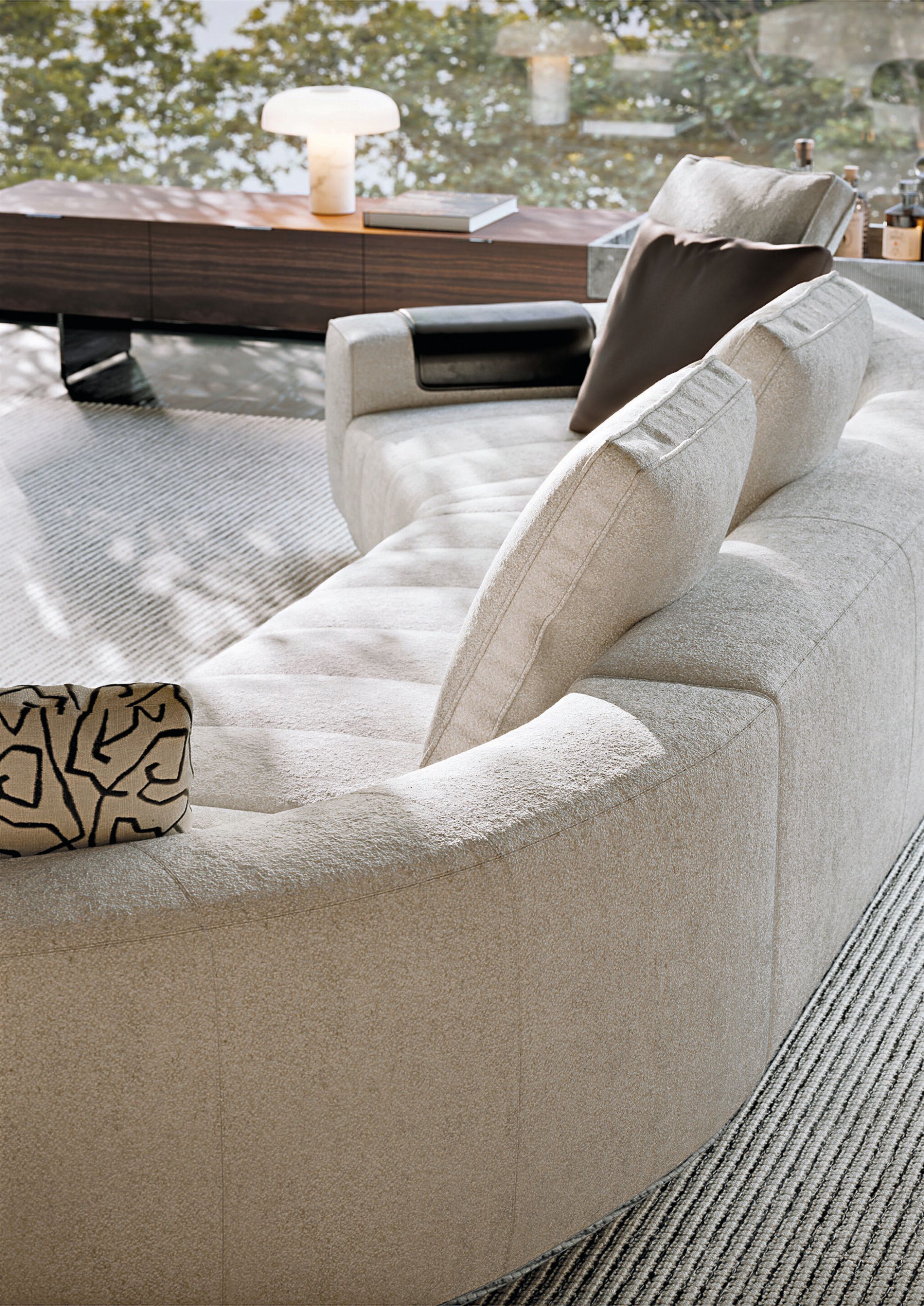 GOODMAN Sofa By Minotti | design Rodolfo Dordoni