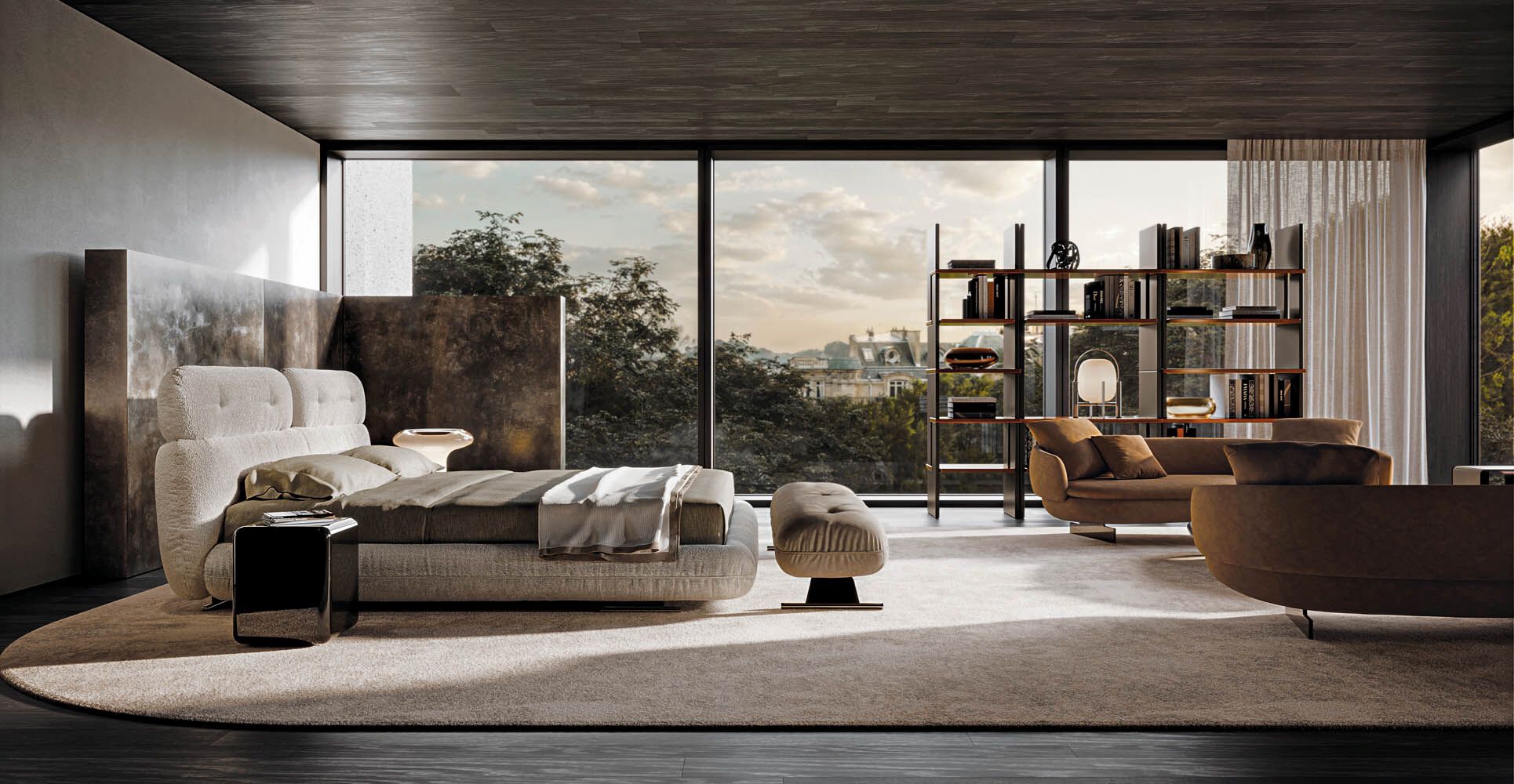 LIBRA Bed By Minotti