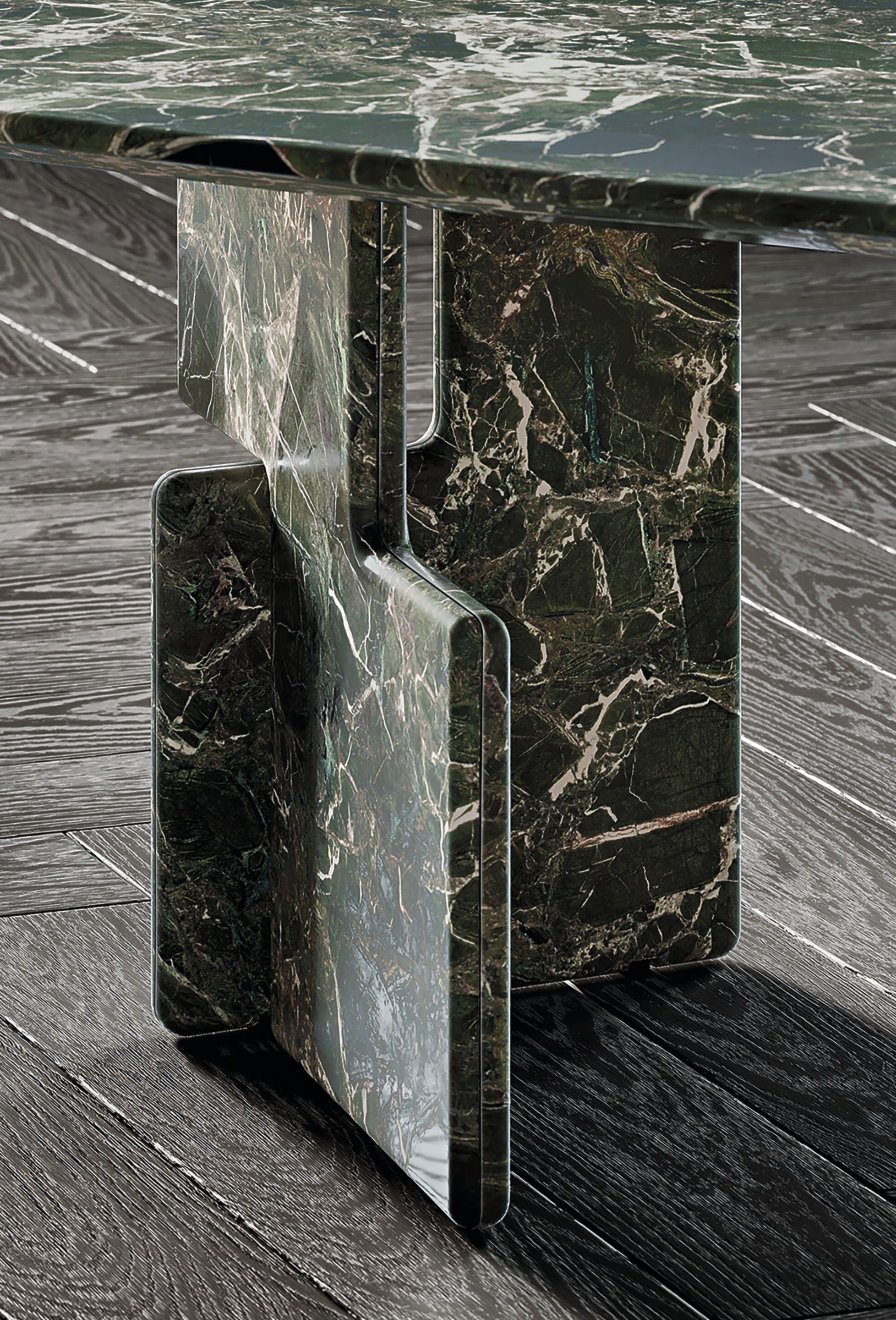 NICO Oval marble table By Minotti