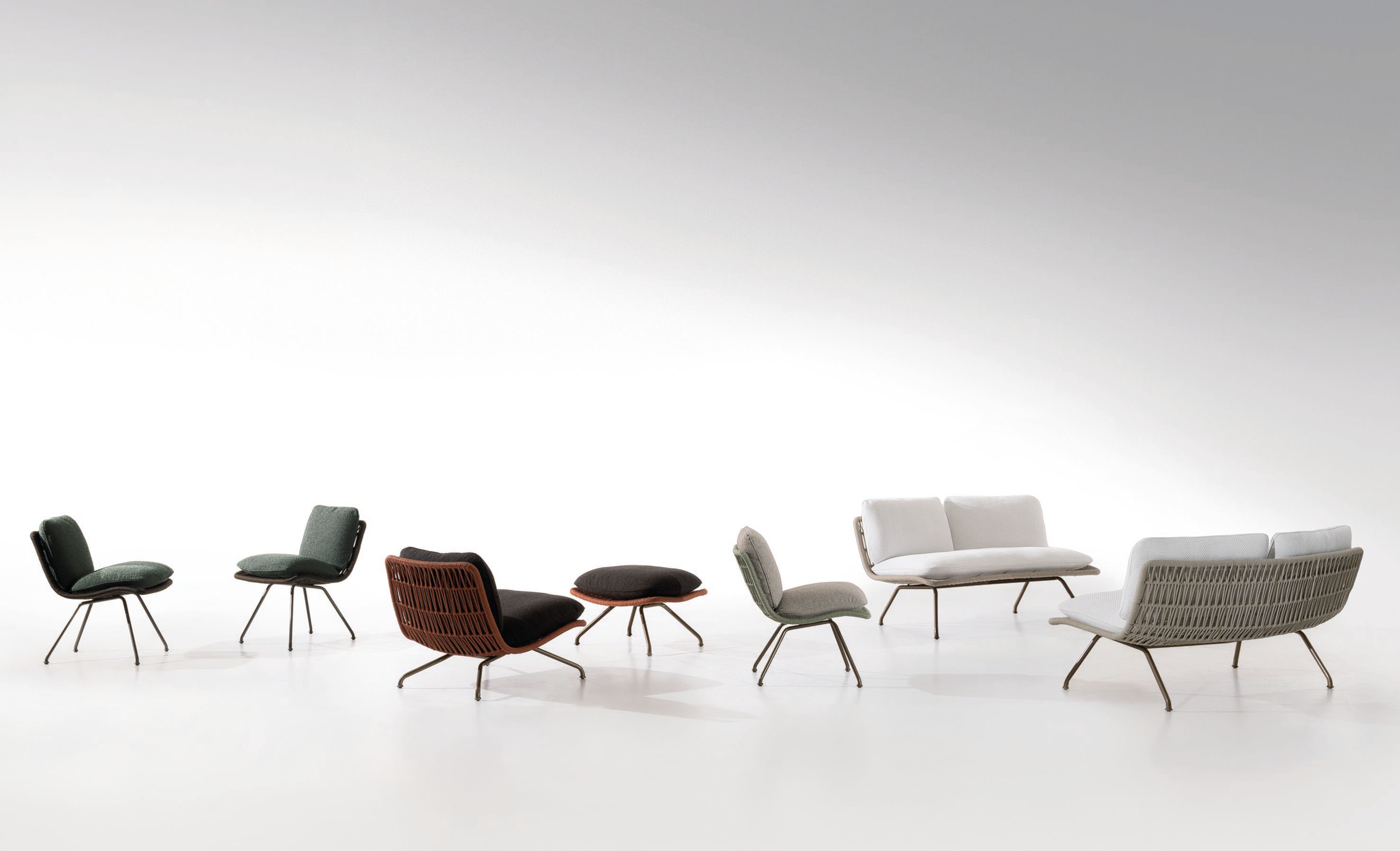 PATTIE CORD OUTDOOR Chair By Minotti