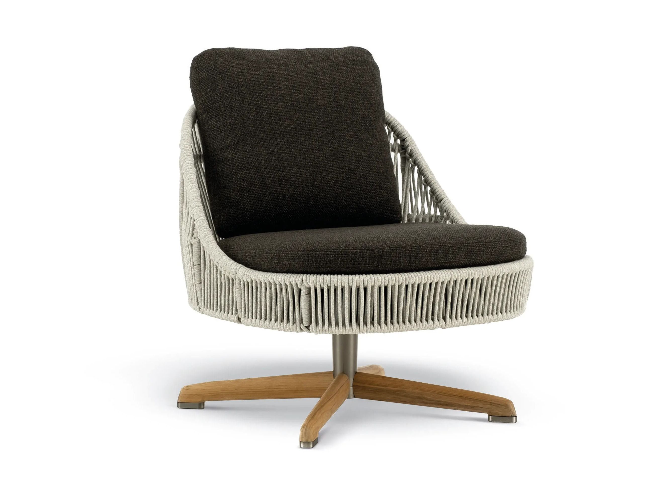 SENDAI CORD OUTDOOR Garden armchair By Minotti