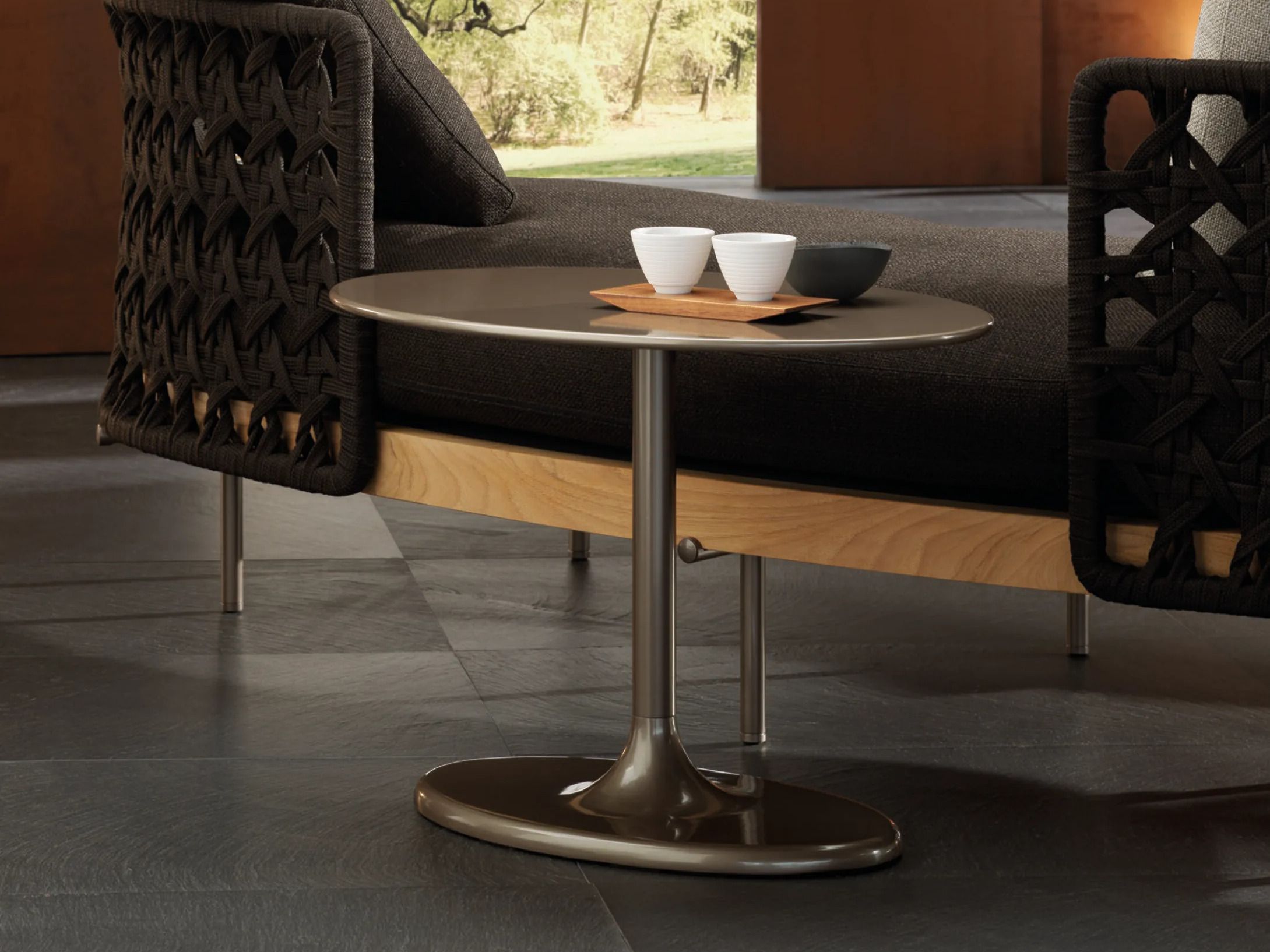 TAIKO OUTDOOR Coffee table By Minotti