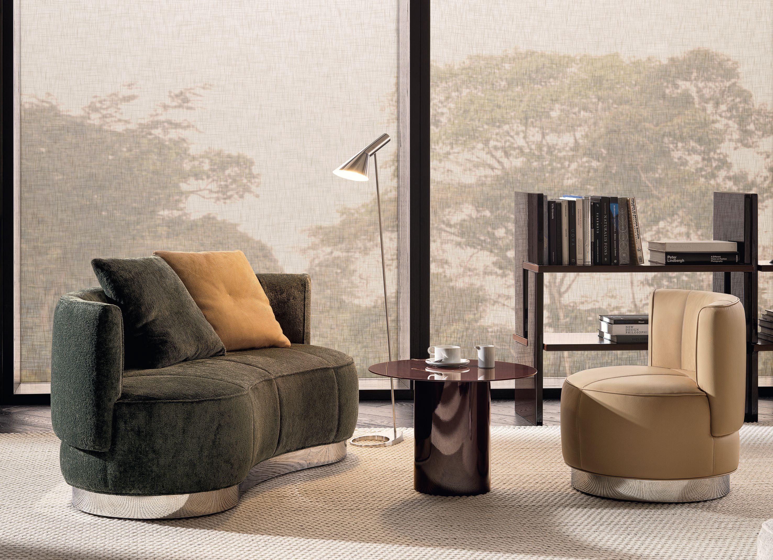 YVES ROUND 沙发 By Minotti