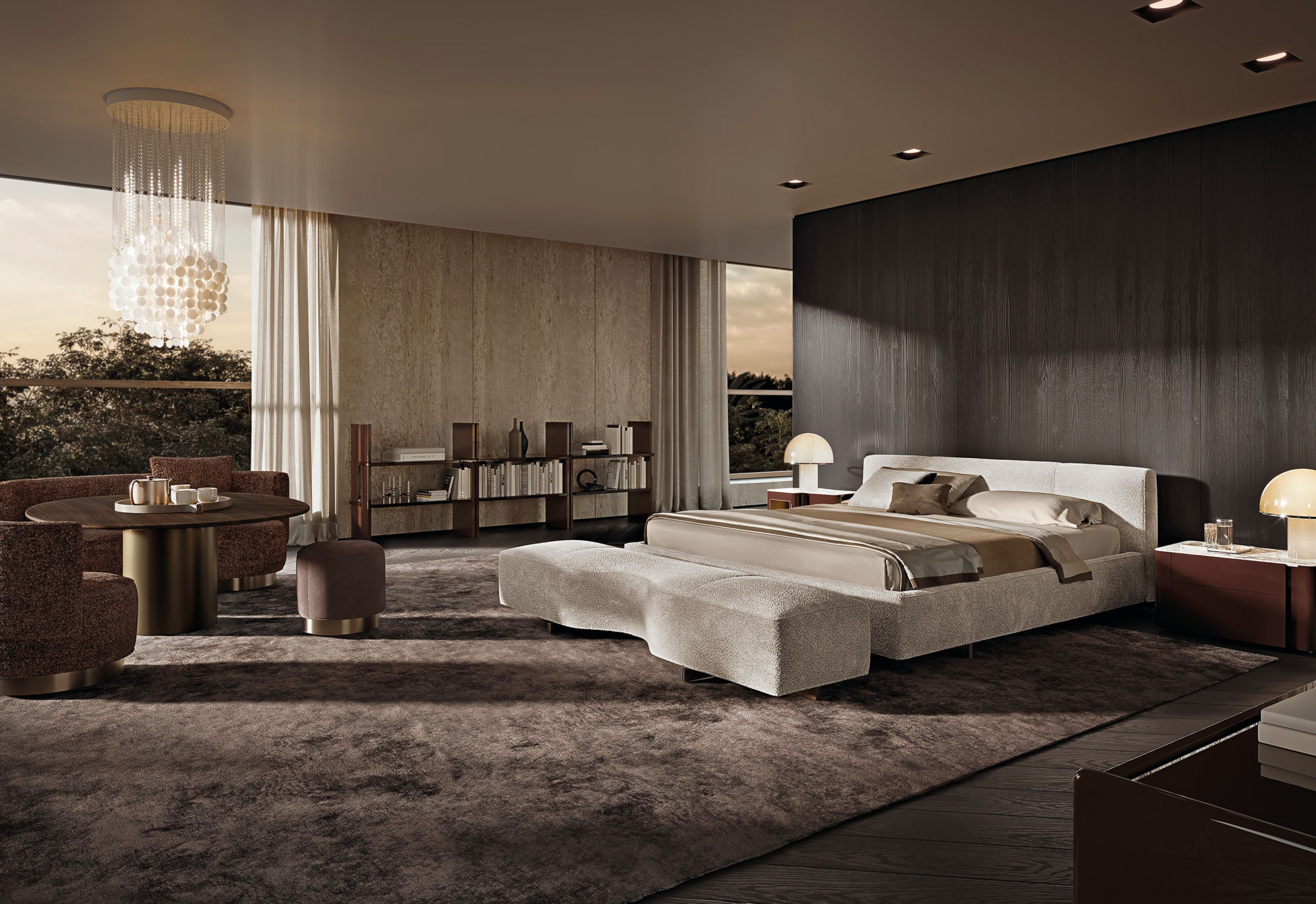YVES Bed By Minotti