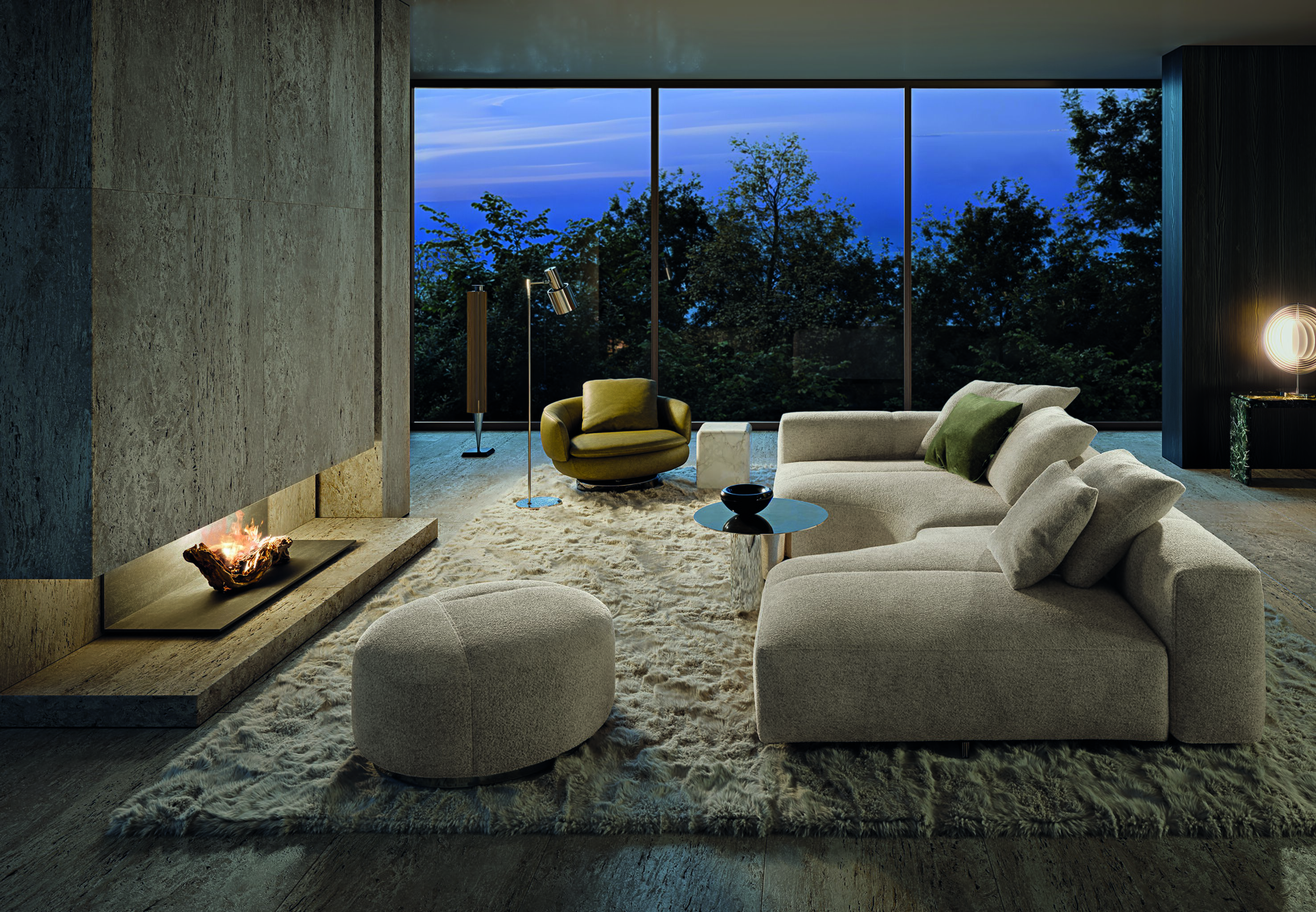 YVES Sofa By Minotti