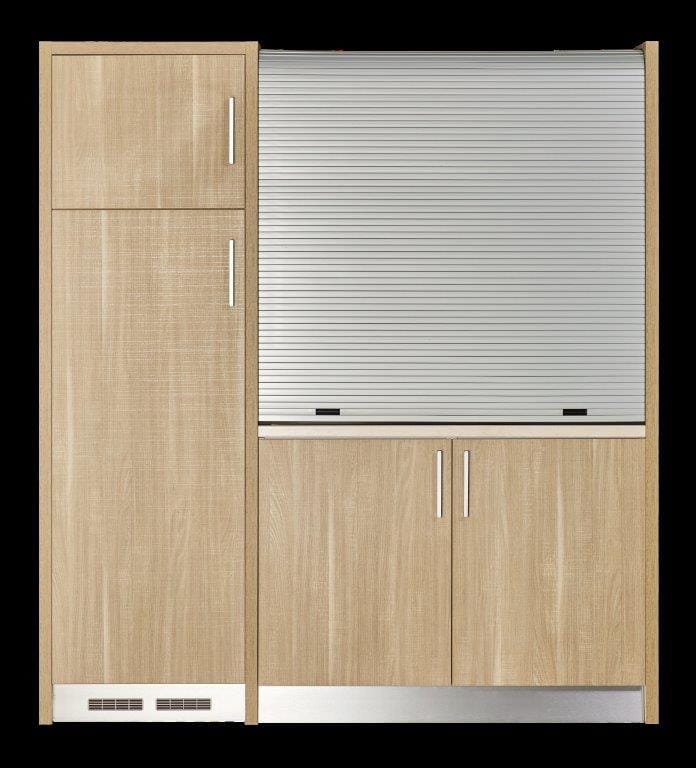 ZEUS K109 Hideaway wooden mini kitchen By Mobilspazio